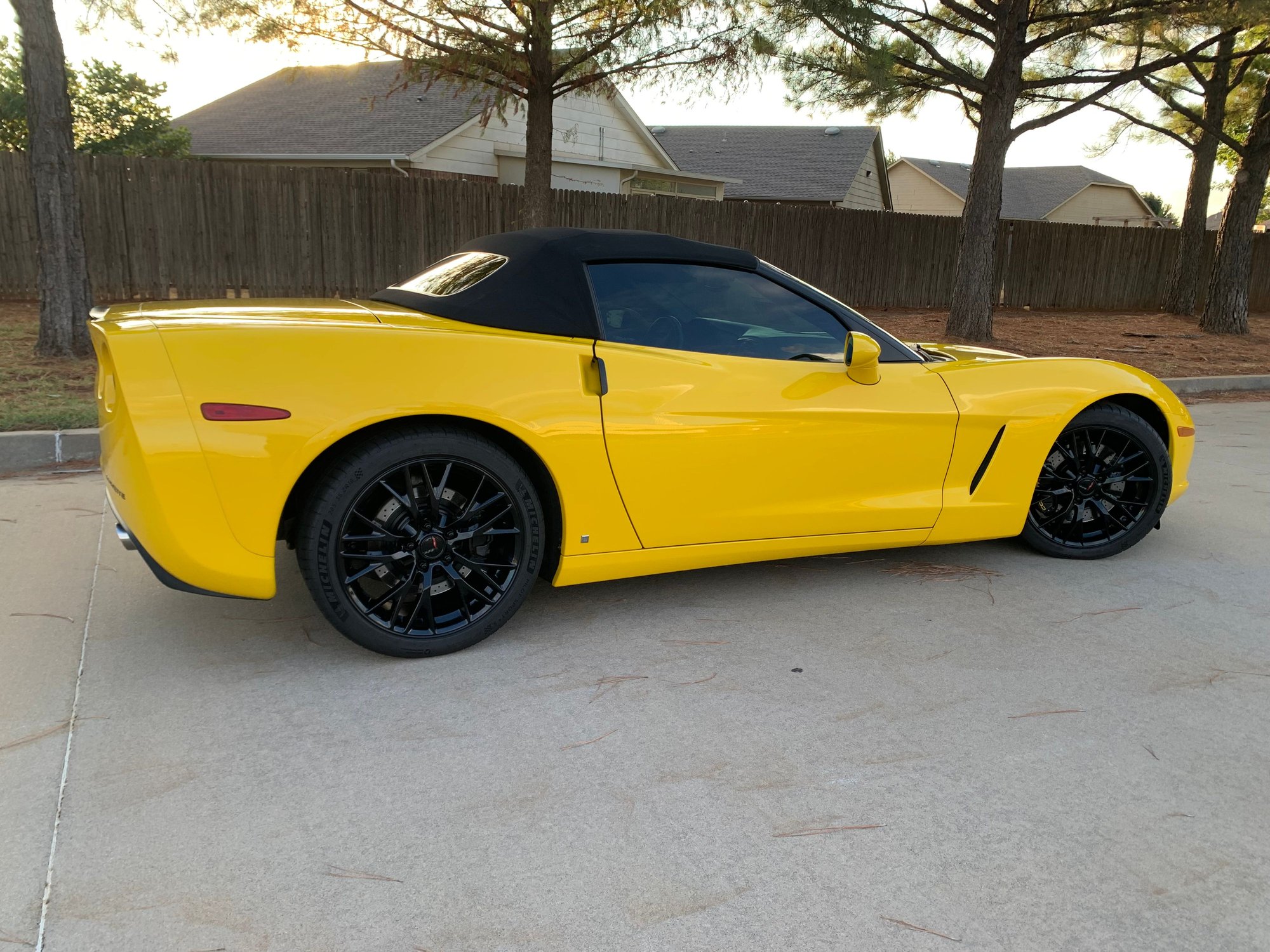 FS (For Sale) 2008 Velocity Yellow Convertible 3LT, Z51, A6, NPP, Only ...
