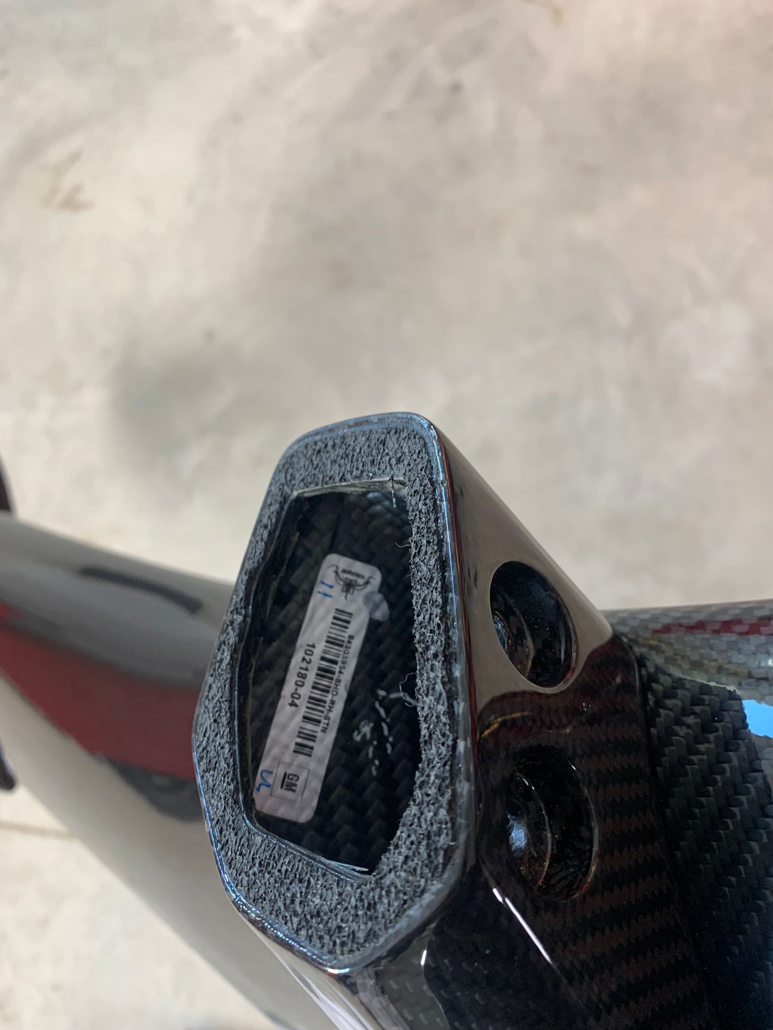 FS (For Sale) OEM Z07 exposed carbon fiber high wing 2023 to 2025 c8 ...