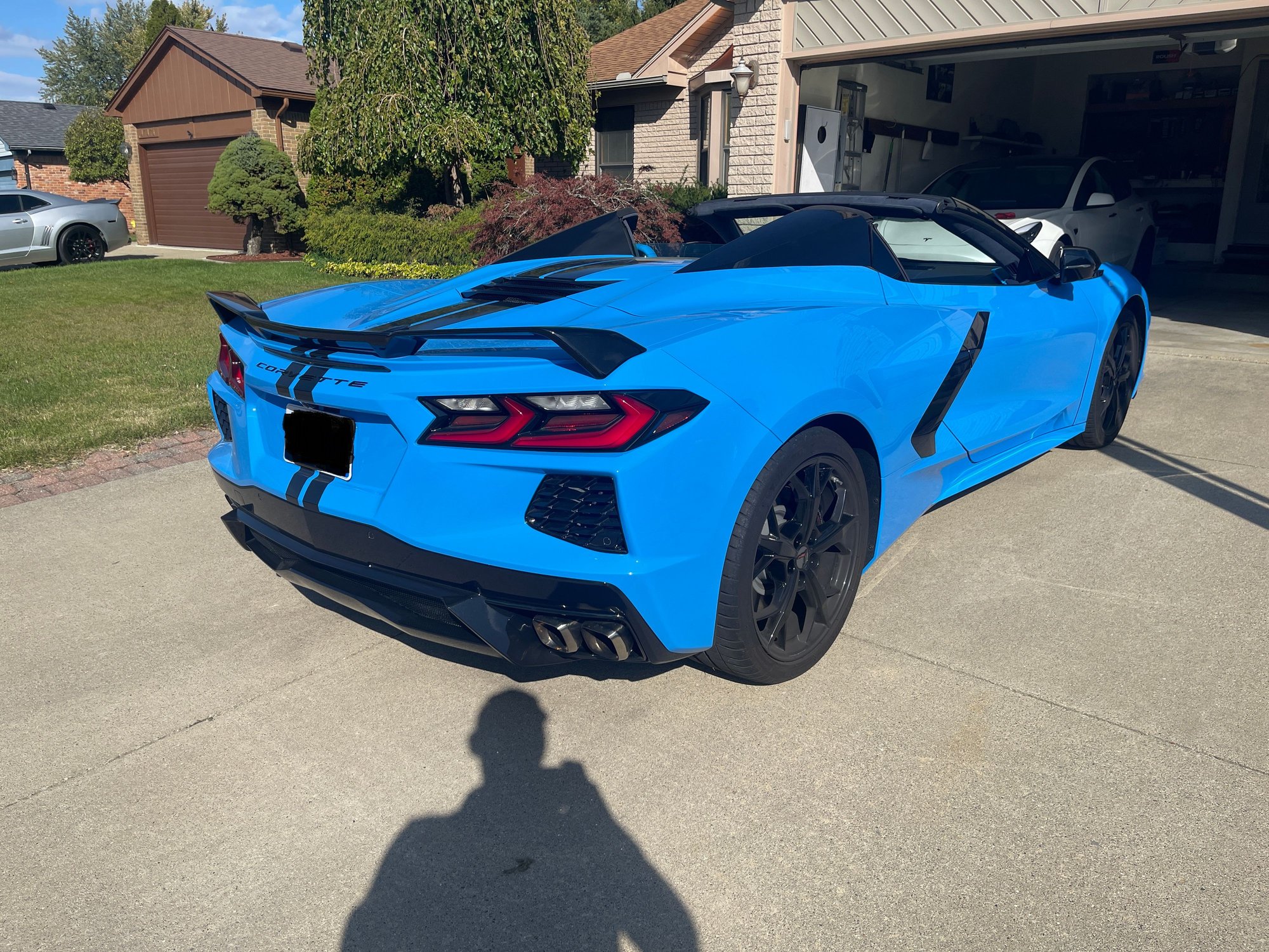 SOLD - 2022 Rapid Blue 3LT Z51 Convertible with 3,112 miles ...