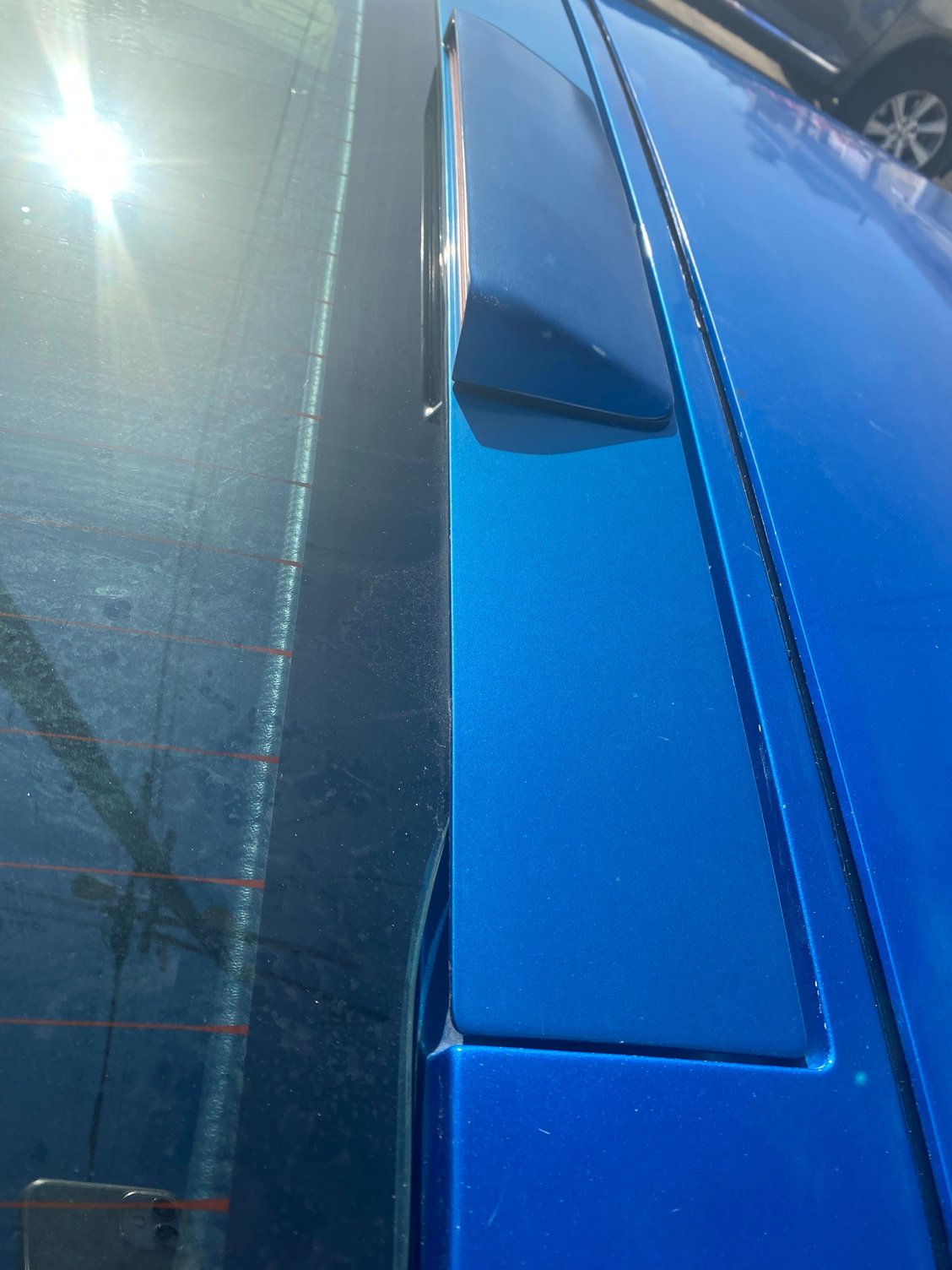 Removing c4 rear hatch top exterior trim panel - CorvetteForum ...