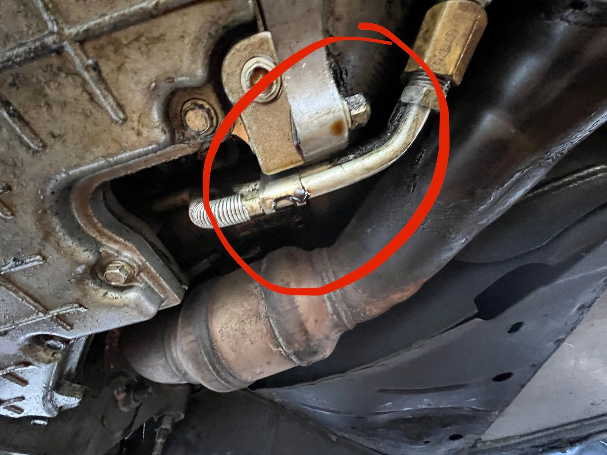Leaking red fluid from metal tube under car - CorvetteForum - Chevrolet ...