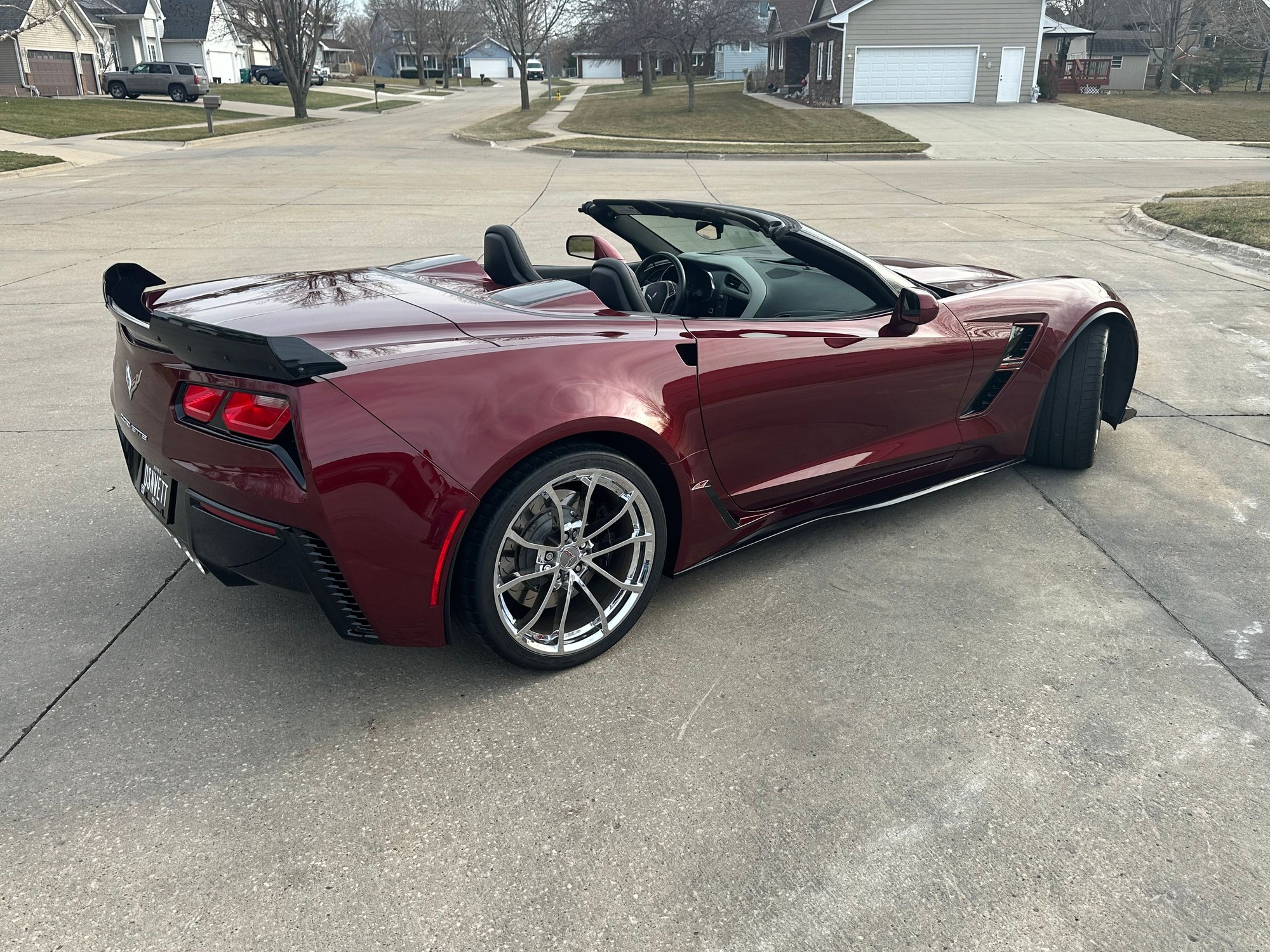 FS (For Sale) 2019 Long Beach Red, Grand Sport 2LT Convertible for sale ...