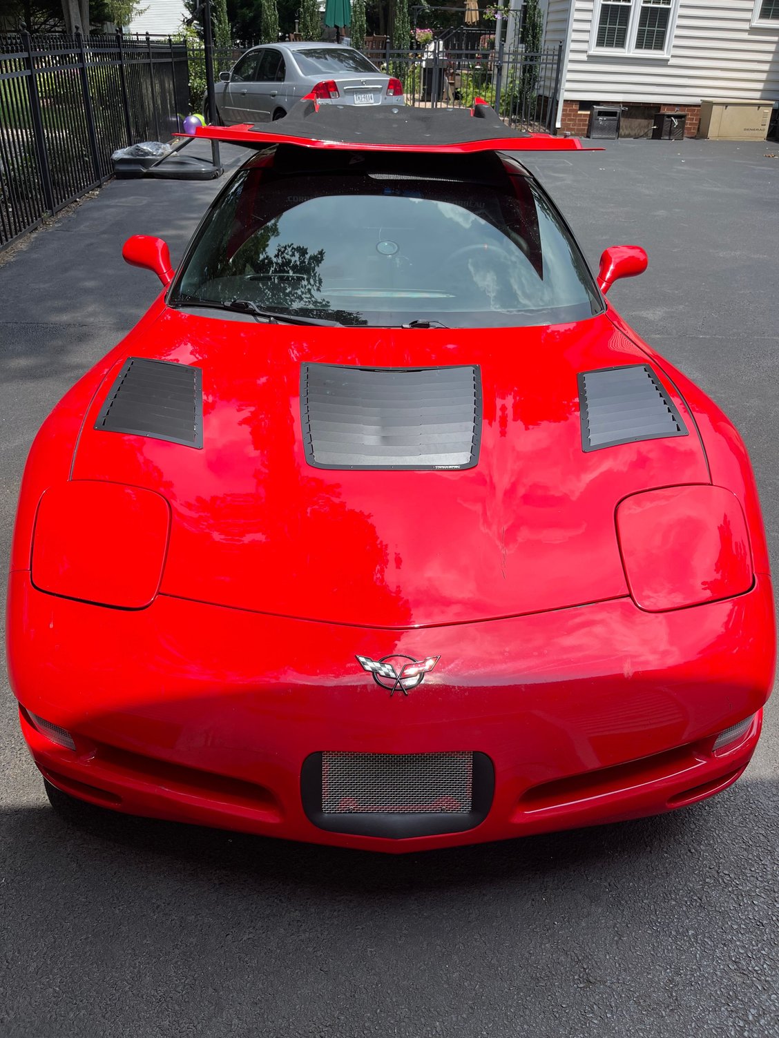FS (For Sale) C5 hood with Trackspec GT1 louvers - CorvetteForum ...