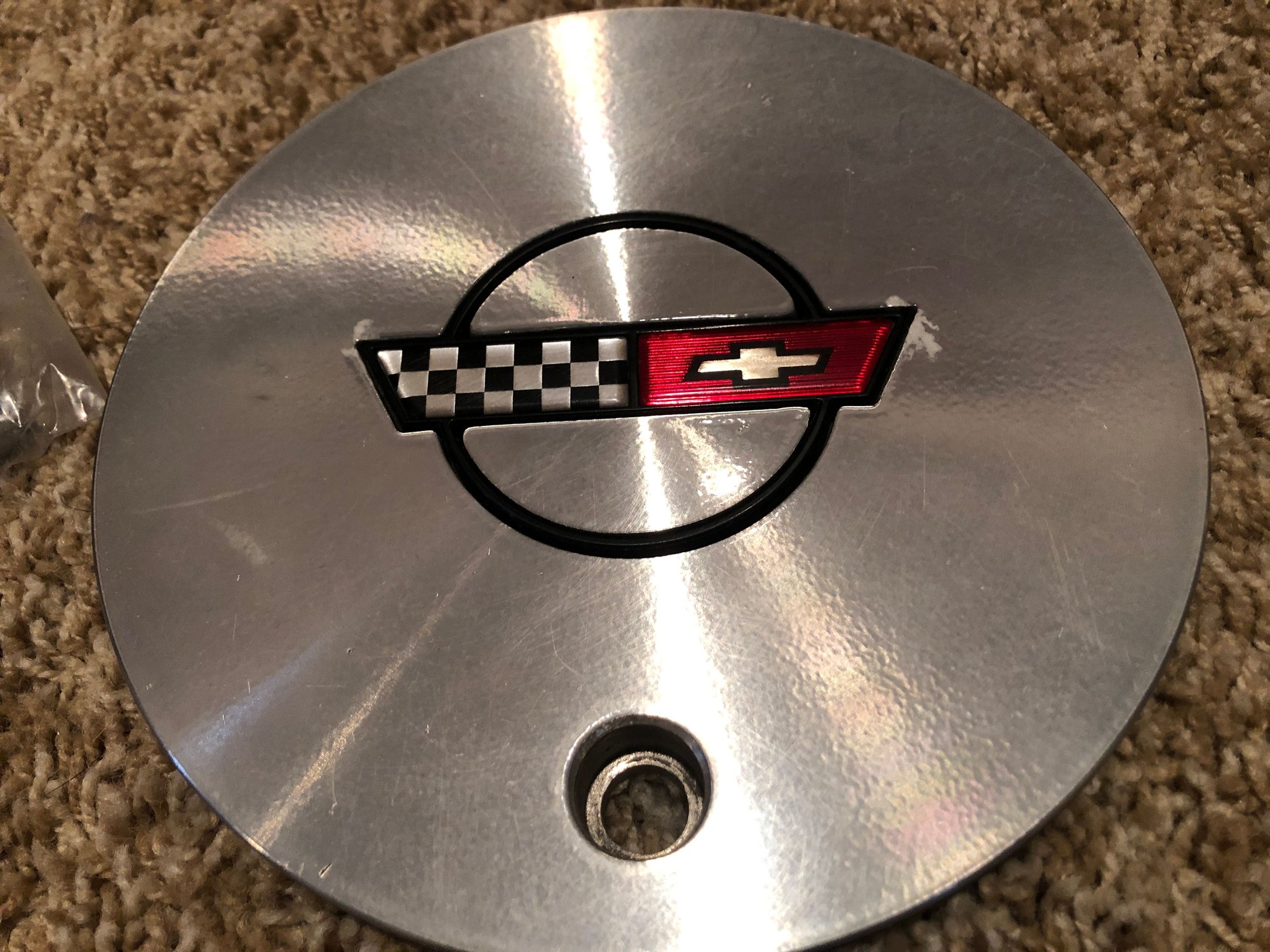 FS (For Sale) 1988-1989 Corvette Center cap set w/ new lock screws ...