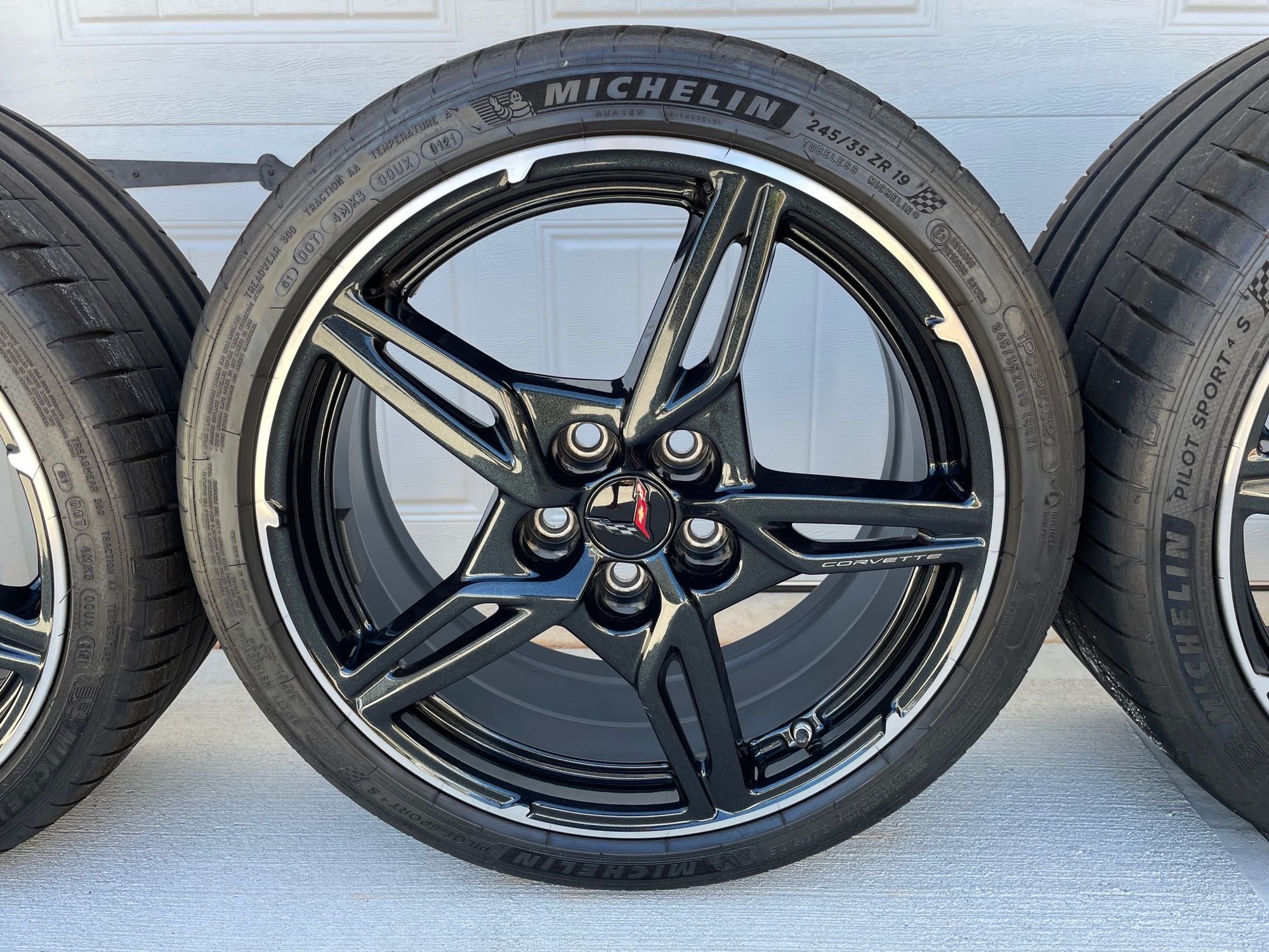 FS (For Sale) OEM Carbon Flash Wheels, Tires, TPMS, Center Caps, and ...