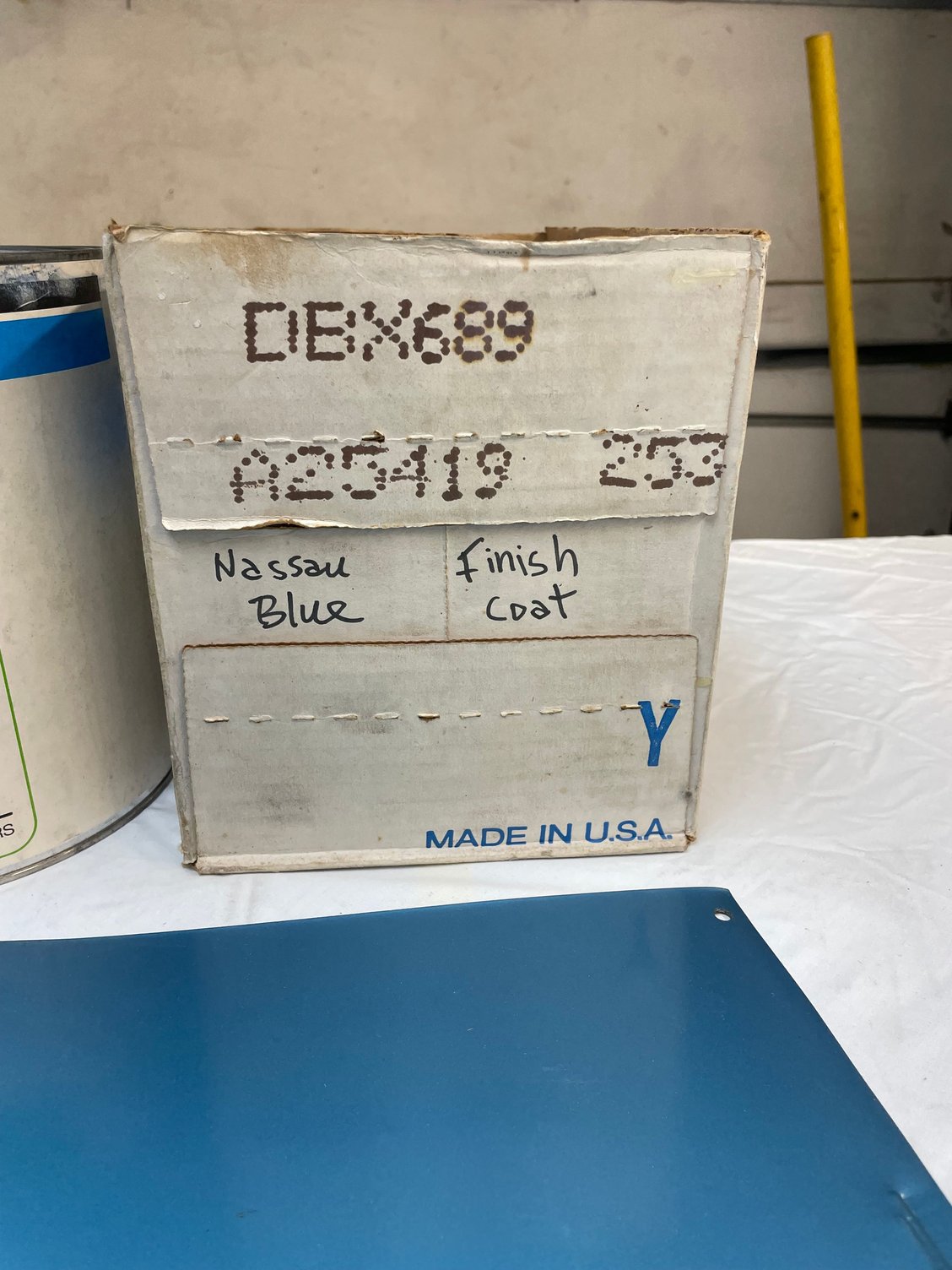 FS (For Sale) PPG Nassau Blue 976 Lacquer Paint & PPG 468 Clear ...