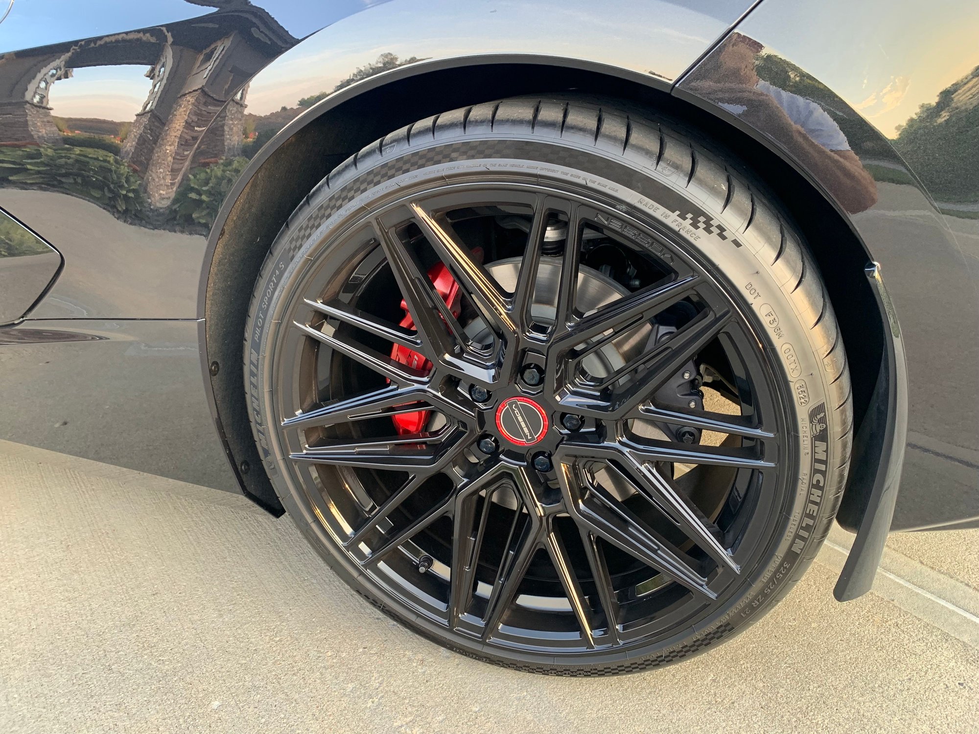 FS (For Sale) vossen HF7 Black gloss with Pilot Sport 4s ...