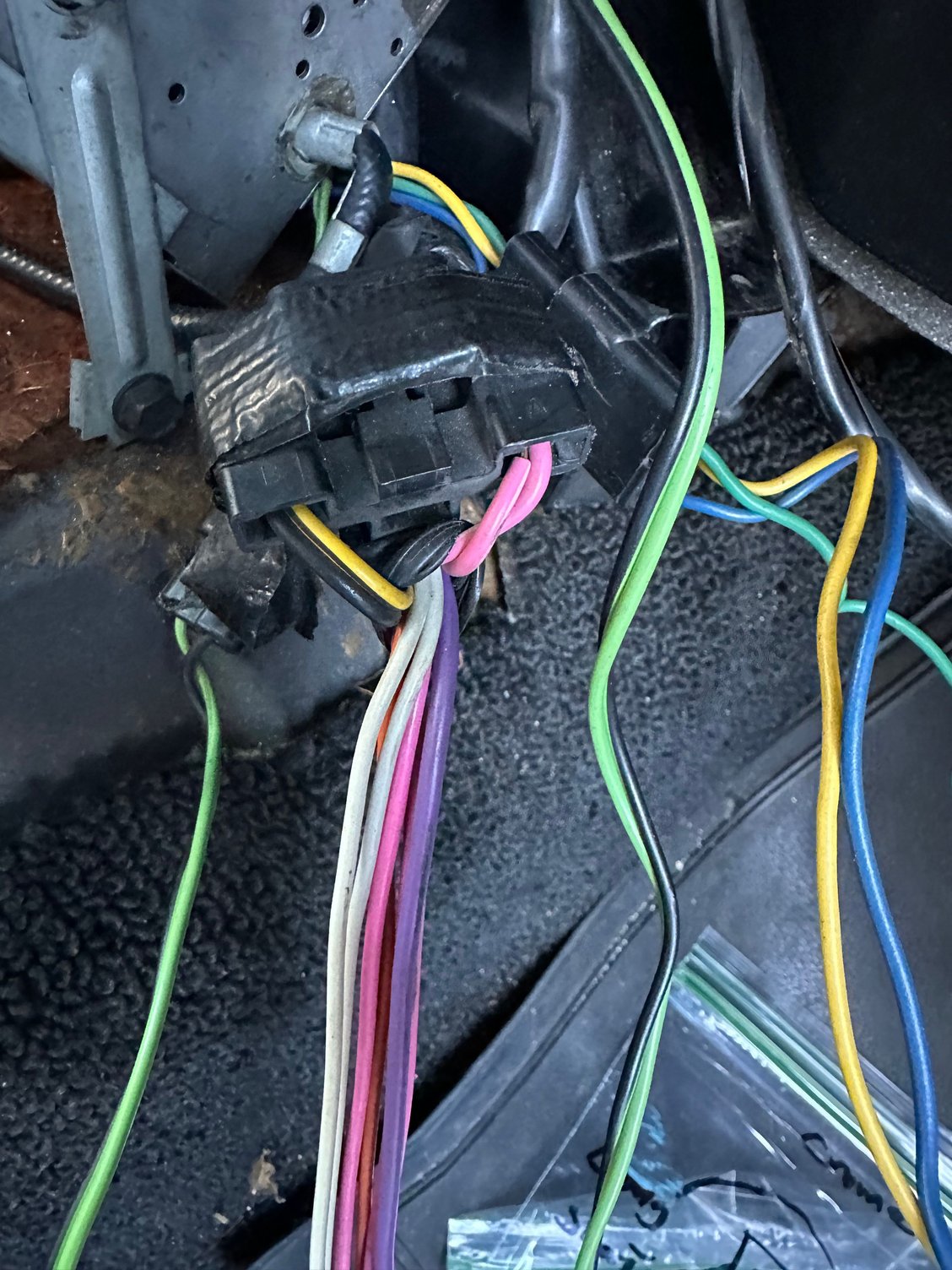 Wiring harness connector location? - CorvetteForum - Chevrolet Corvette ...