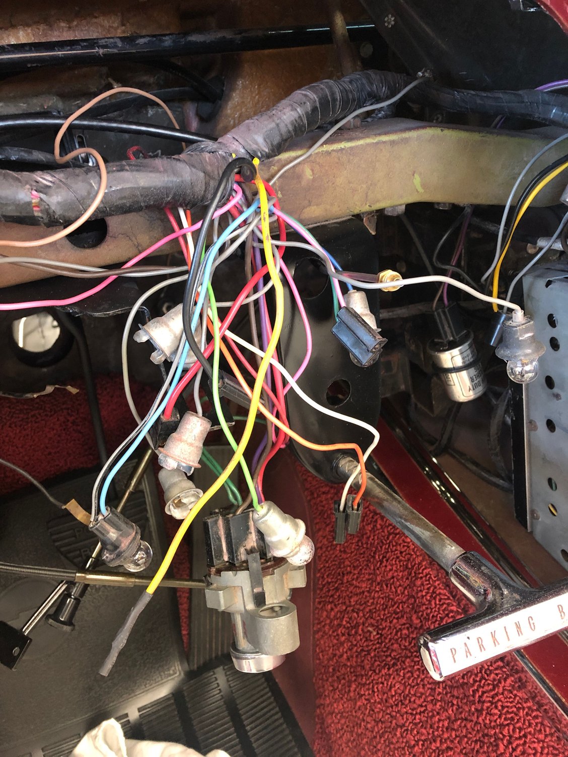 C2 Unknown 'Terminated' Yellow Wire Behind Cluster - CorvetteForum ...