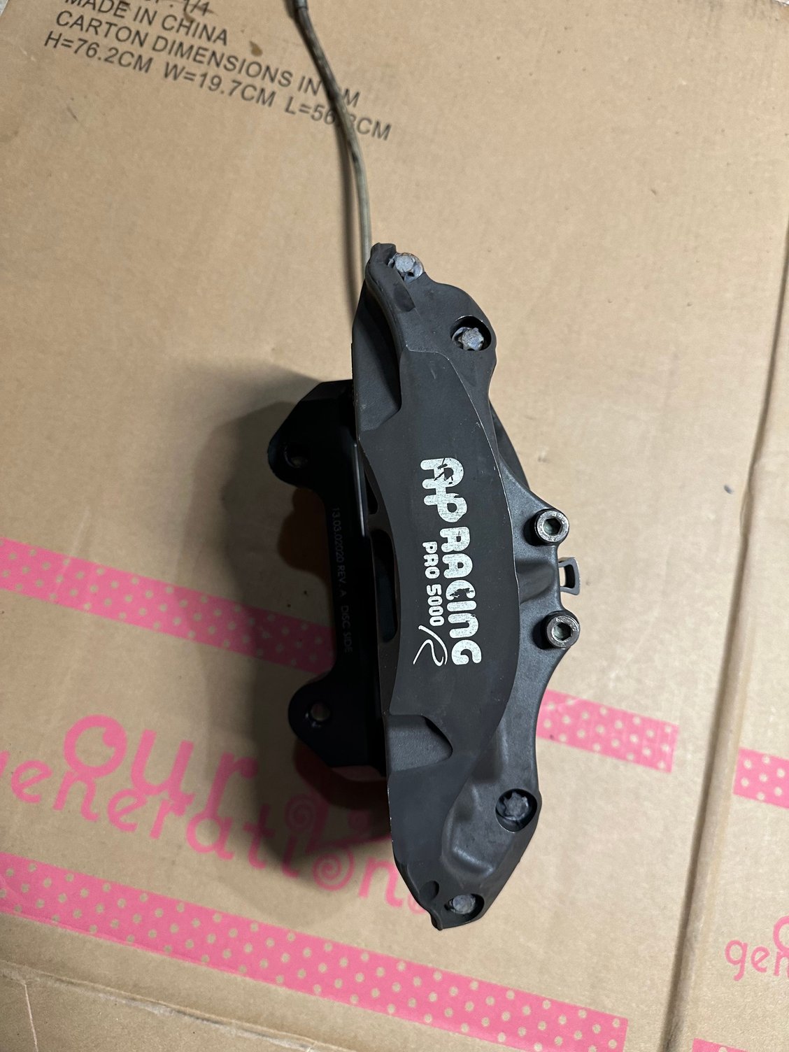 FS (For Sale) AP Racing RADI-CAL Competition Brake kit CP9660 and pads ...