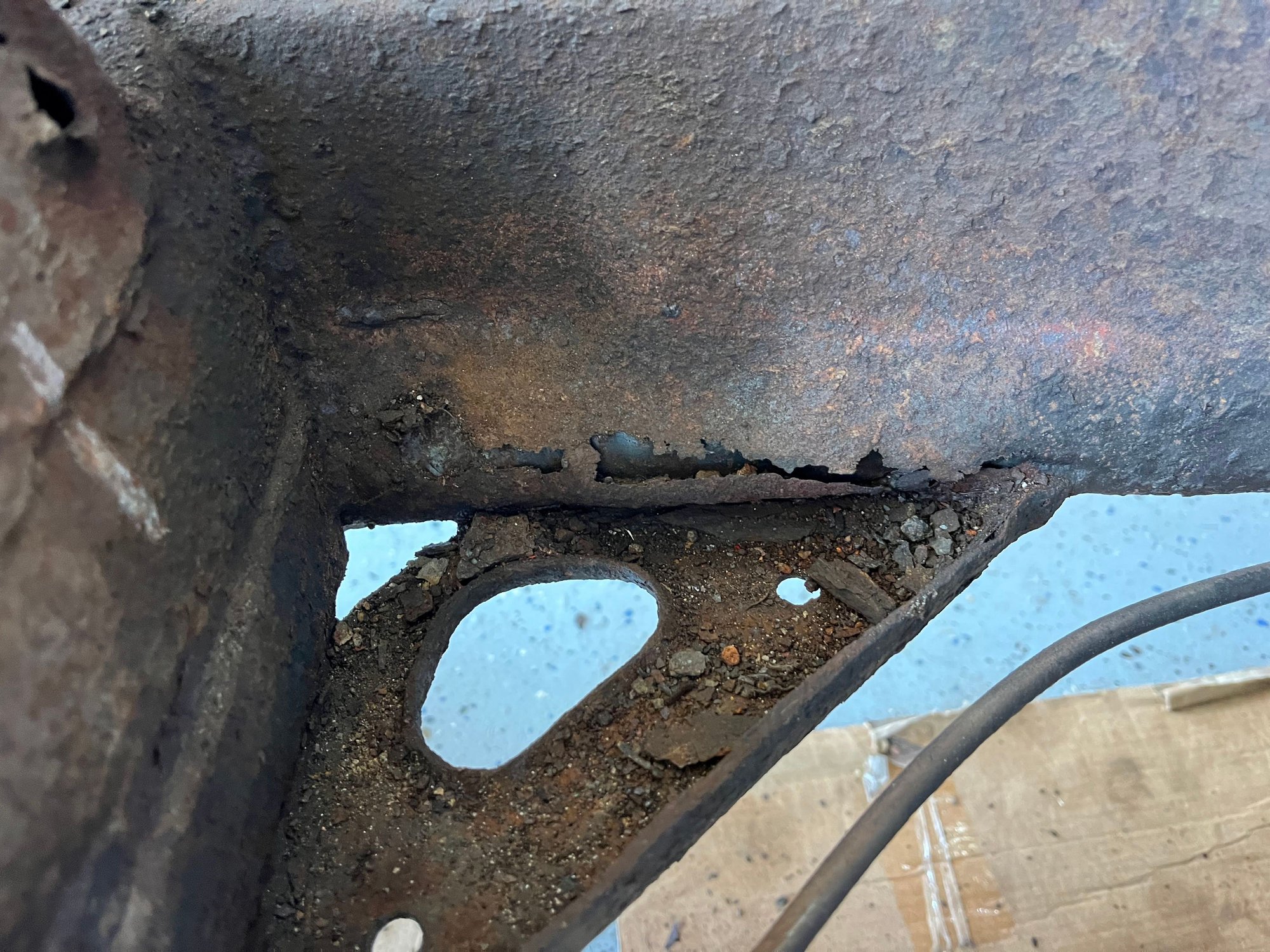 C2 67 frame rust repair advice needed - CorvetteForum - Chevrolet ...