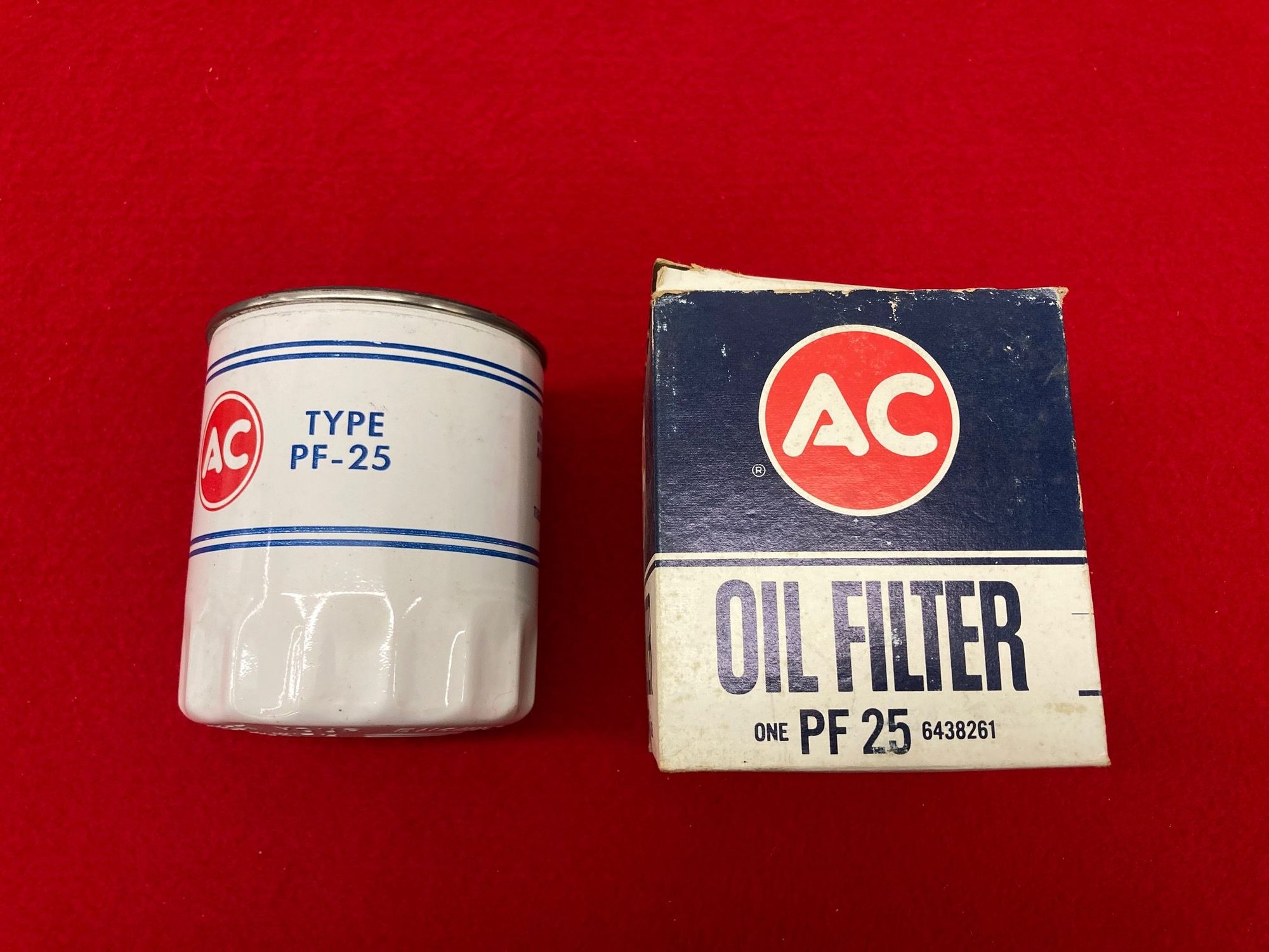 FS (For Sale) NOS GM PF25 Embossed Oil Filter 69 70 71 72 73 74 427 454 - CorvetteForum ...