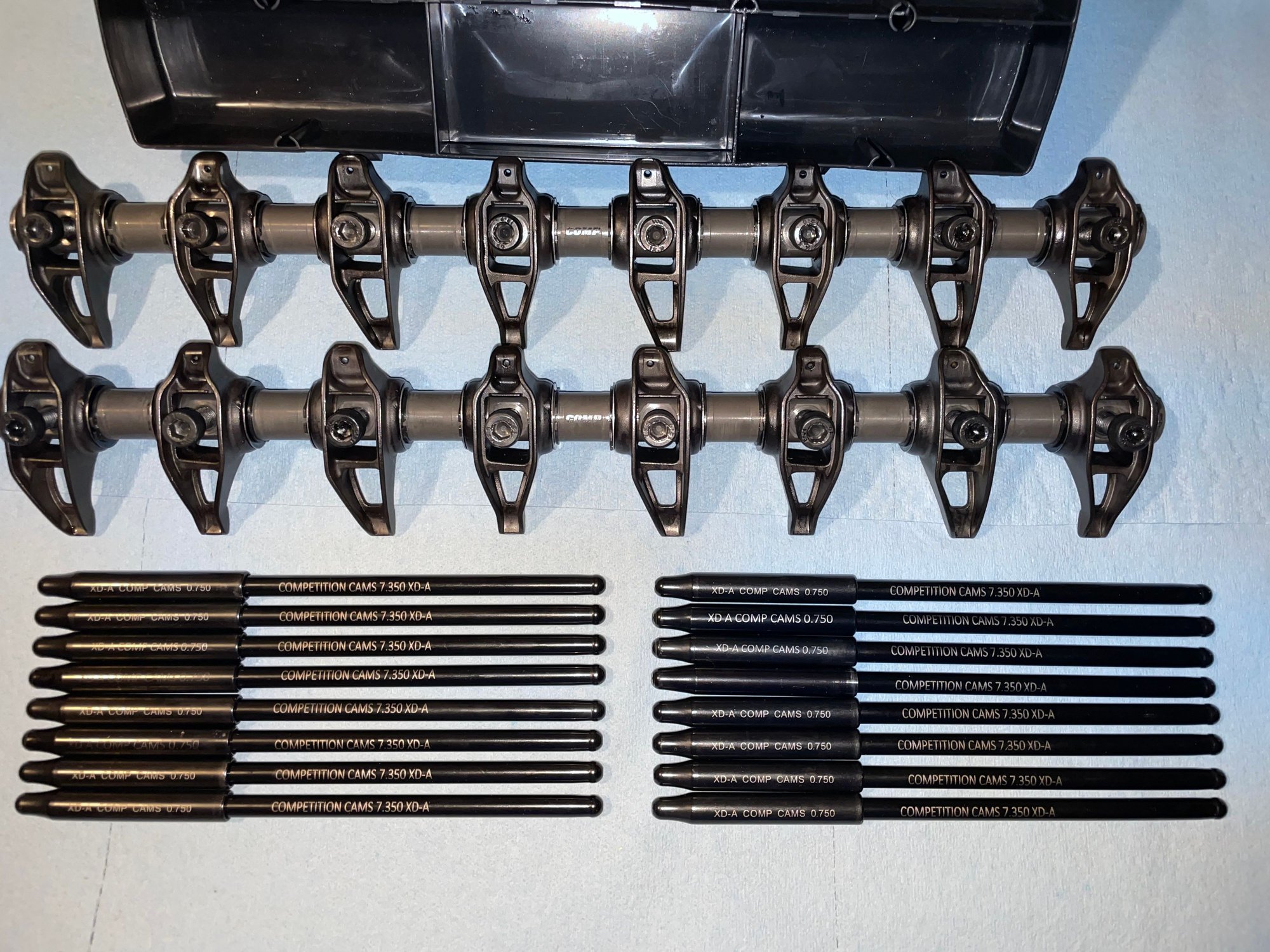 FS (For Sale) Comp Cams BSR Shaft Rockers & XDA Adj Pushrod System ...