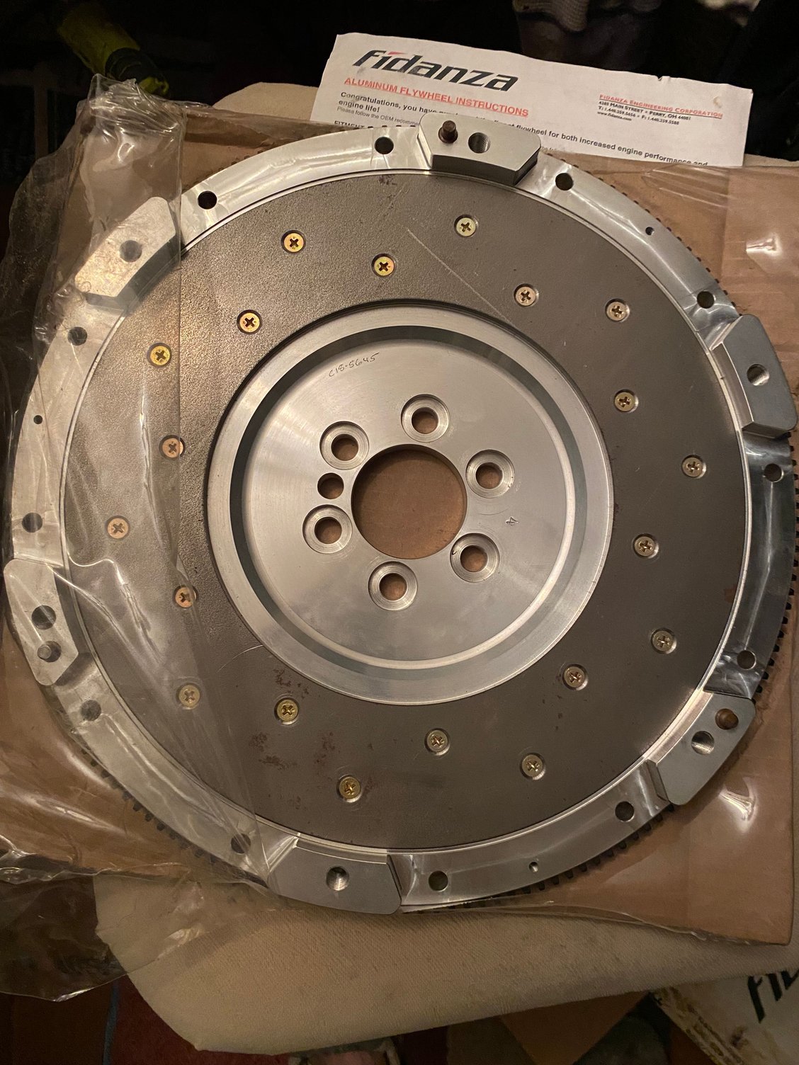FS (For Sale) Aluminum Fidanza Flywheel for LS7 Clutch Set Up Part ...