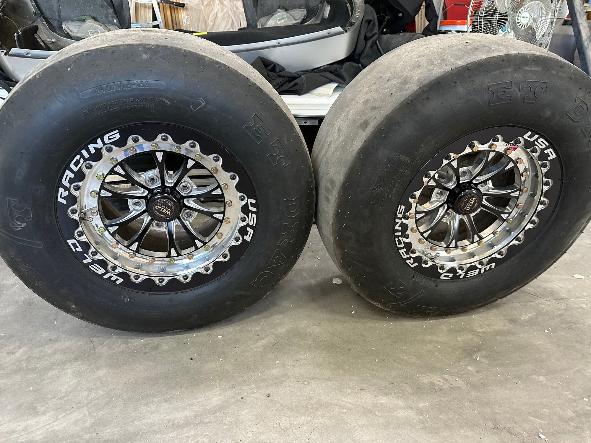 FS (For Sale) Weld VSeries drag pack 15x10, rears. - CorvetteForum ...