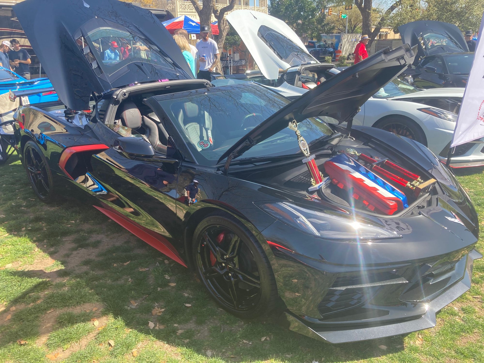 Show me your car show setup... - CorvetteForum - Chevrolet Corvette ...