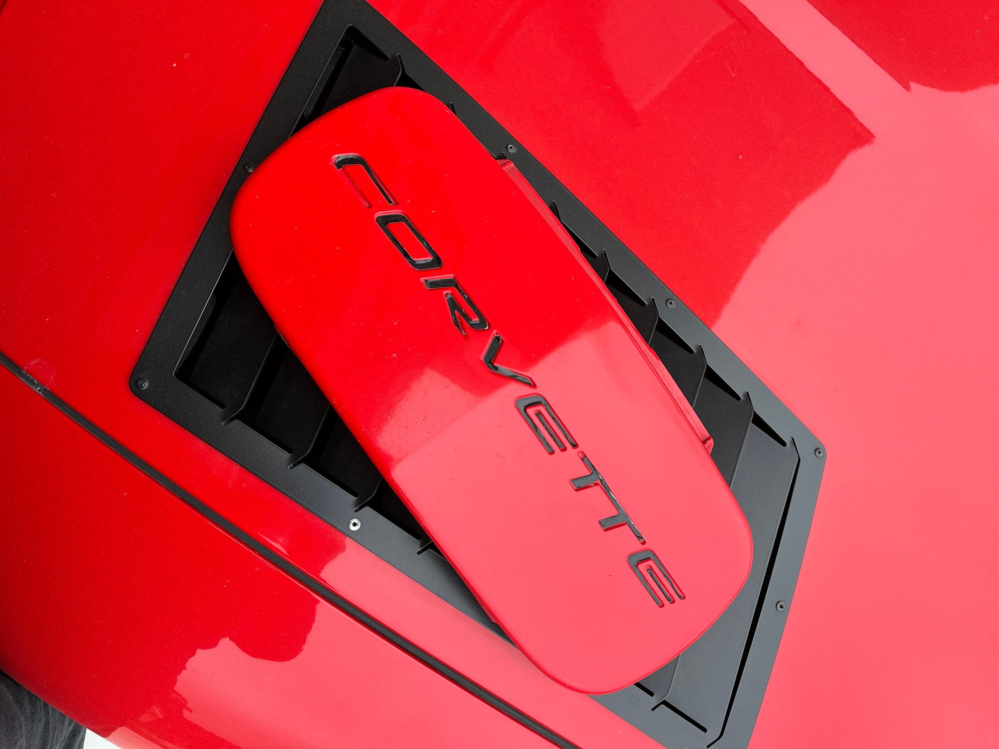 FS (For Sale) Torch Red front plate cover - CorvetteForum - Chevrolet ...