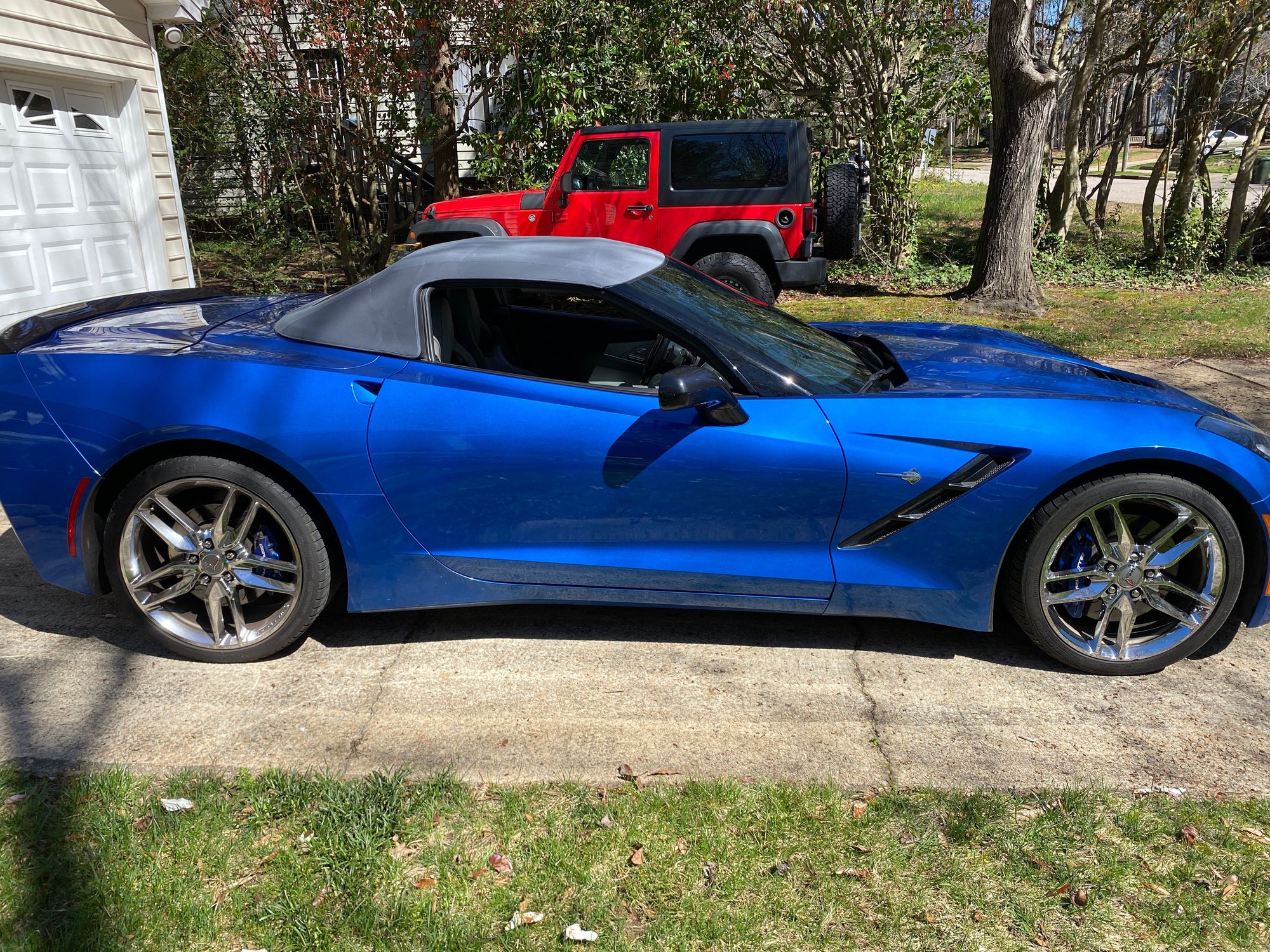 FS (For Sale) 2014 C7 Convertible Z51/2LT Laguna Blue - CorvetteForum ...