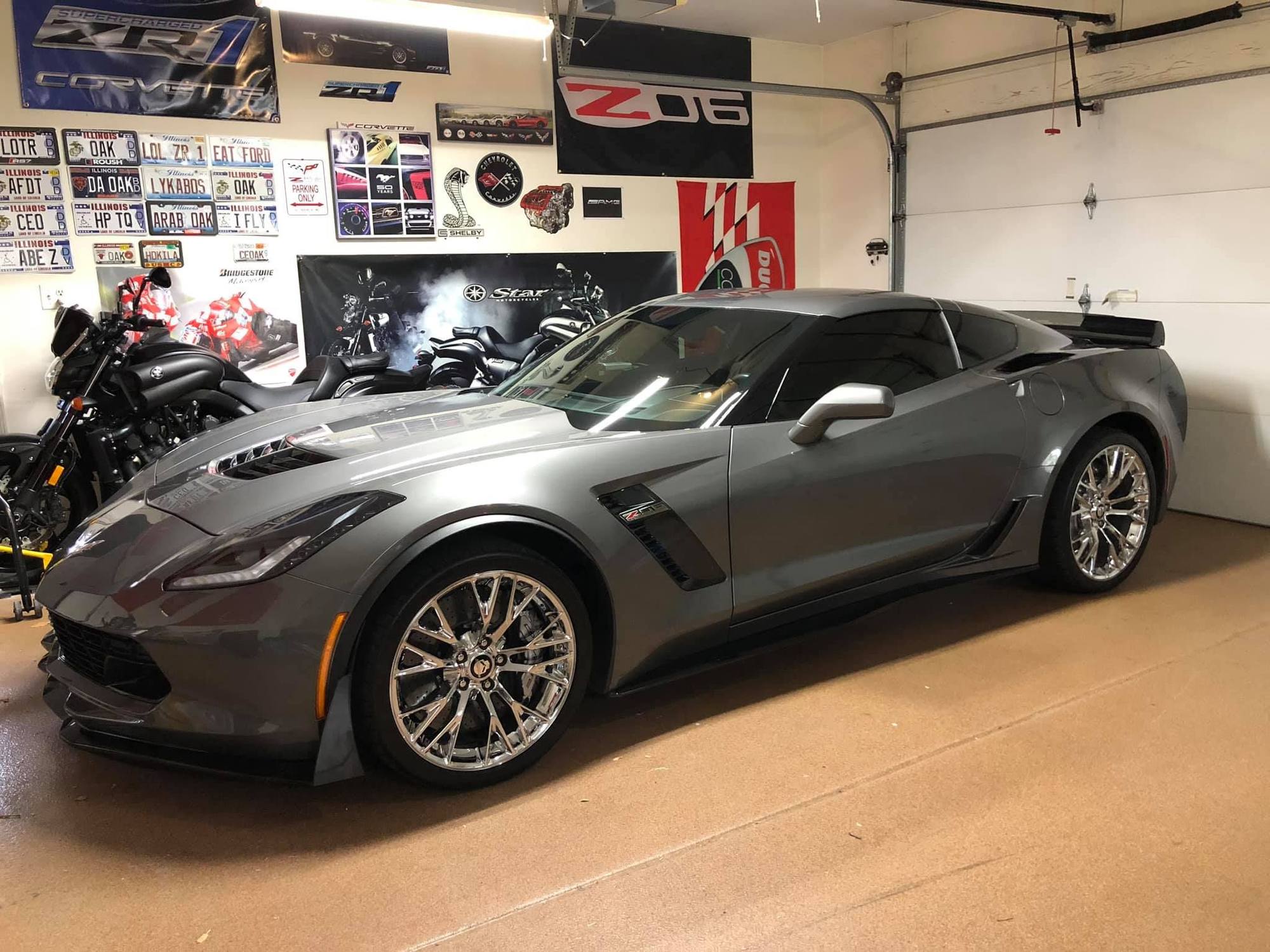 FS (For Sale) C7 Corvette Center Cap - Jake Logo - CorvetteForum ...