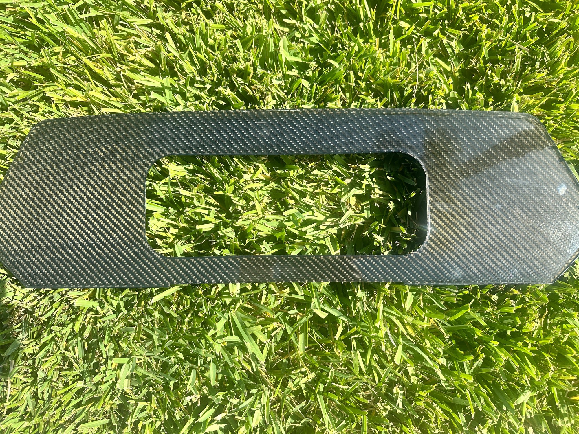 FS (For Sale) C8 Stingray License Plate Insert - Carbon Fiber ...