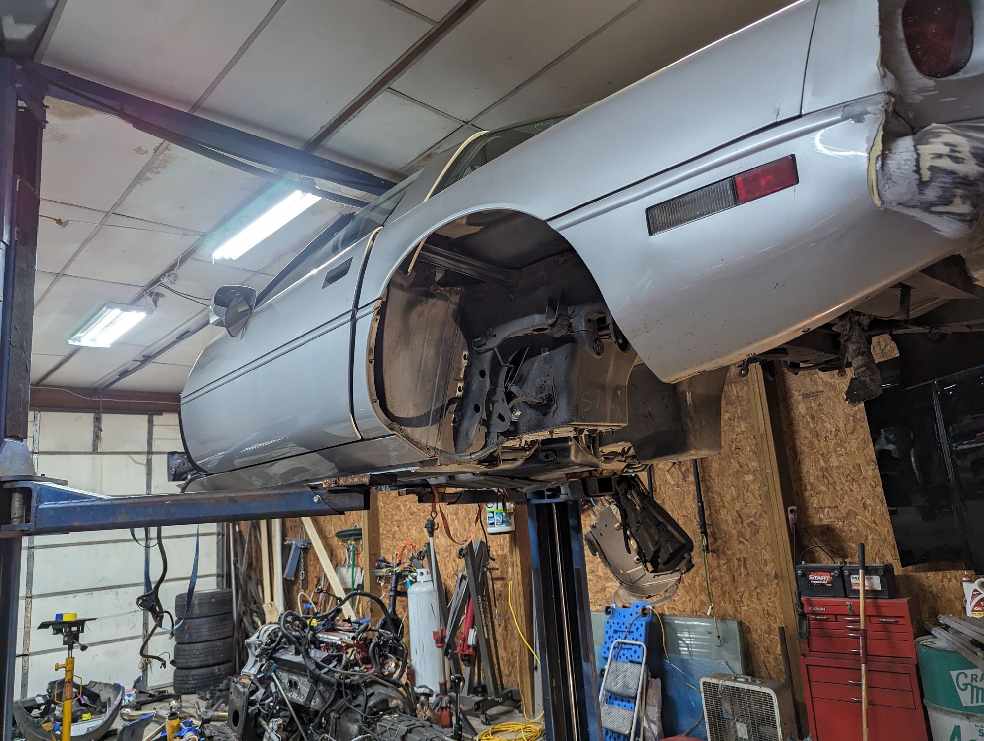 C4 Assembly Line drive train cradle - CorvetteForum - Chevrolet ...