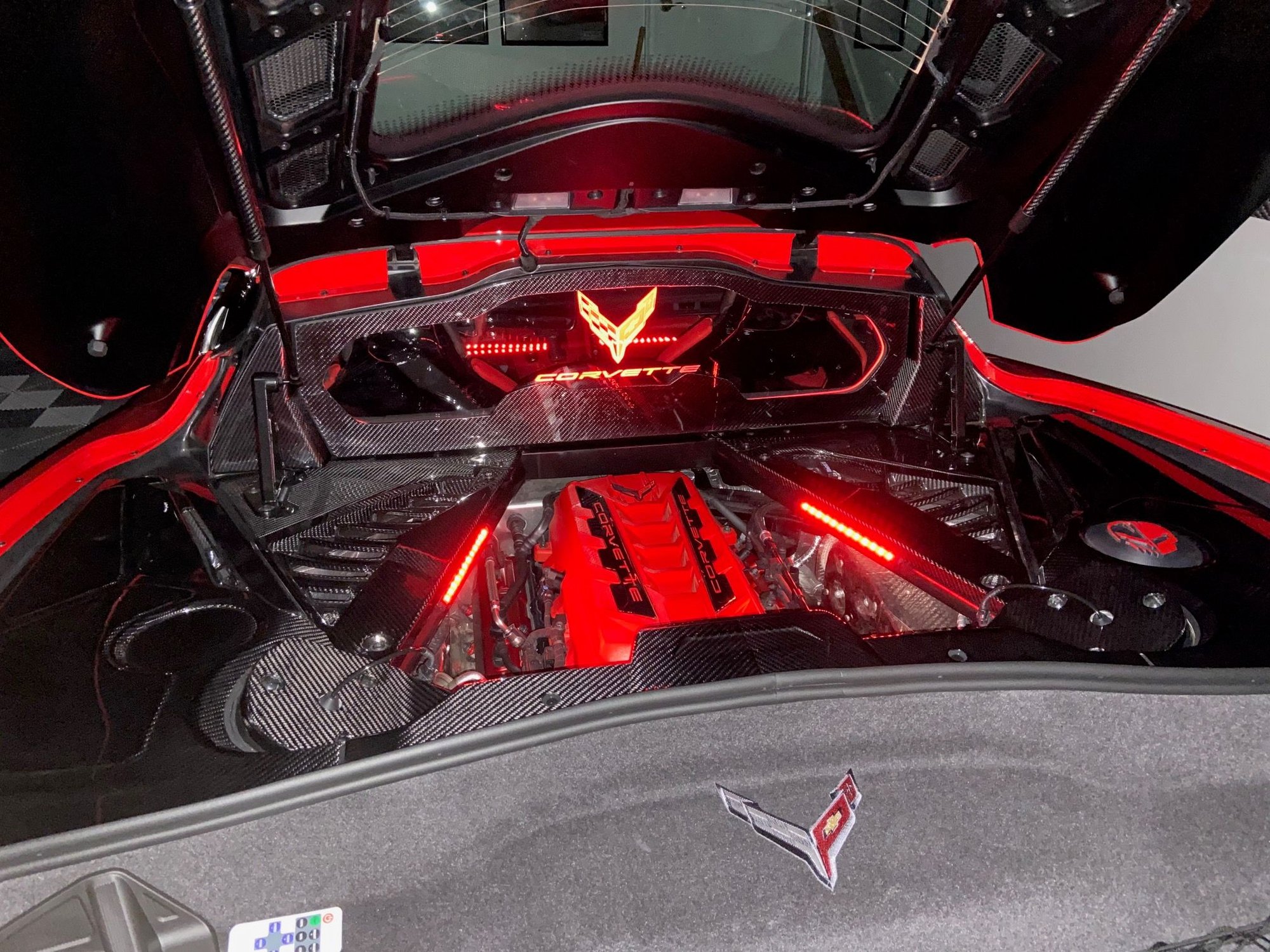 Please show me your C8 coupe custom engine bay - CorvetteForum ...