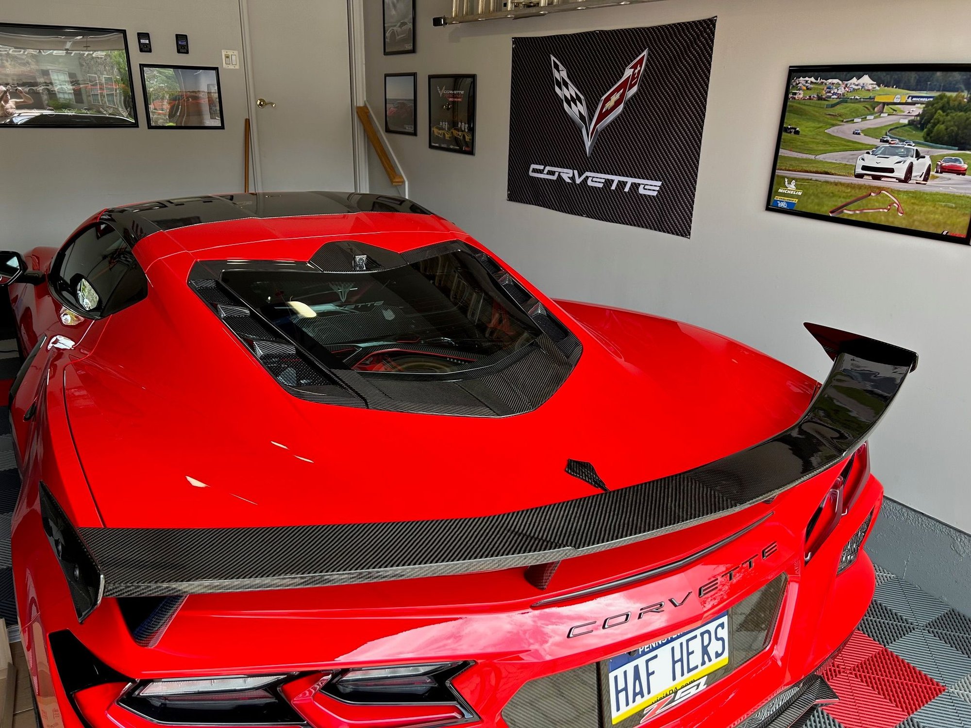 AGM C8 High Wing Spoiler - CorvetteForum - Chevrolet Corvette Forum ...