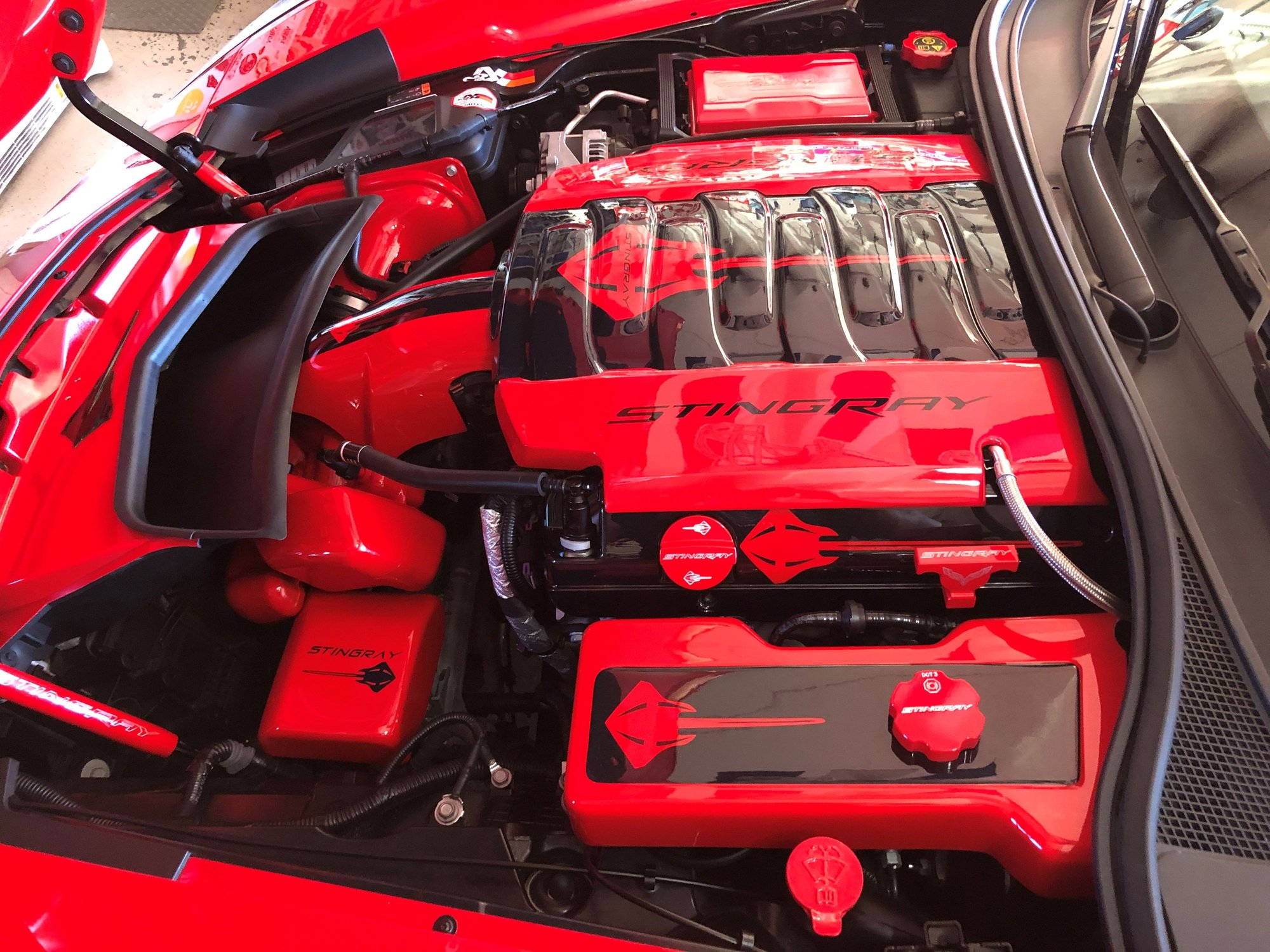 Torch Red Engine Cover Variations - CorvetteForum - Chevrolet Corvette ...