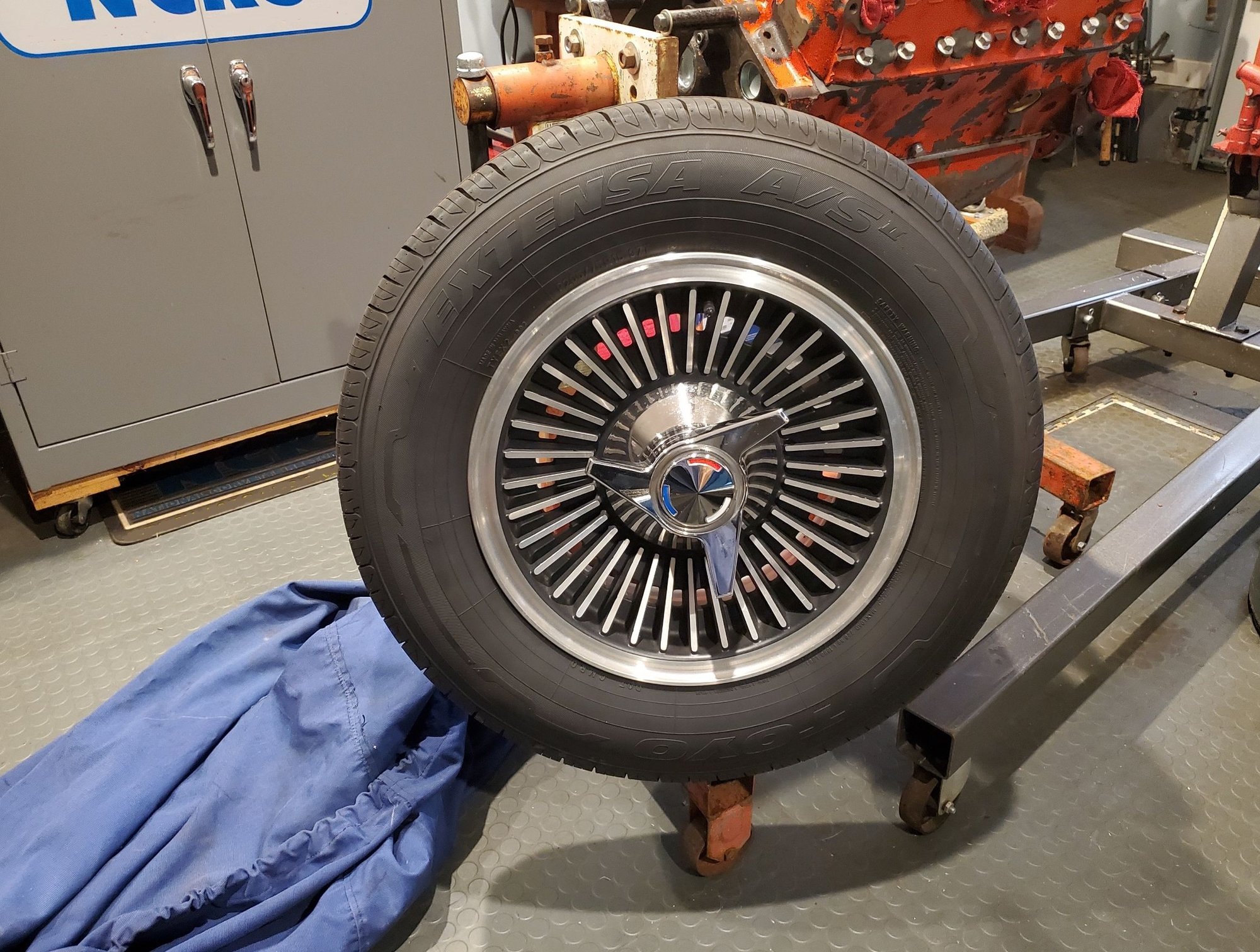 FS (For Sale) Full Set USA MADE (bolt on) Knock Off Wheels & Radial ...