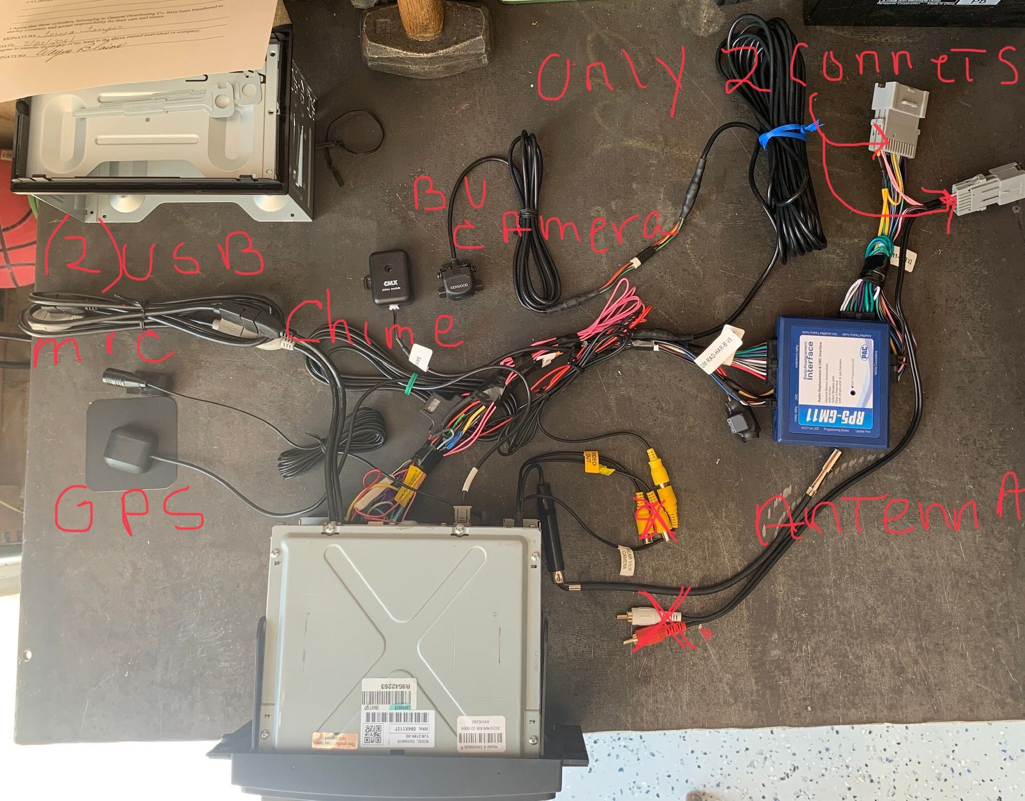 Head Unit Install C6 with Bose Details - CorvetteForum - Chevrolet ...