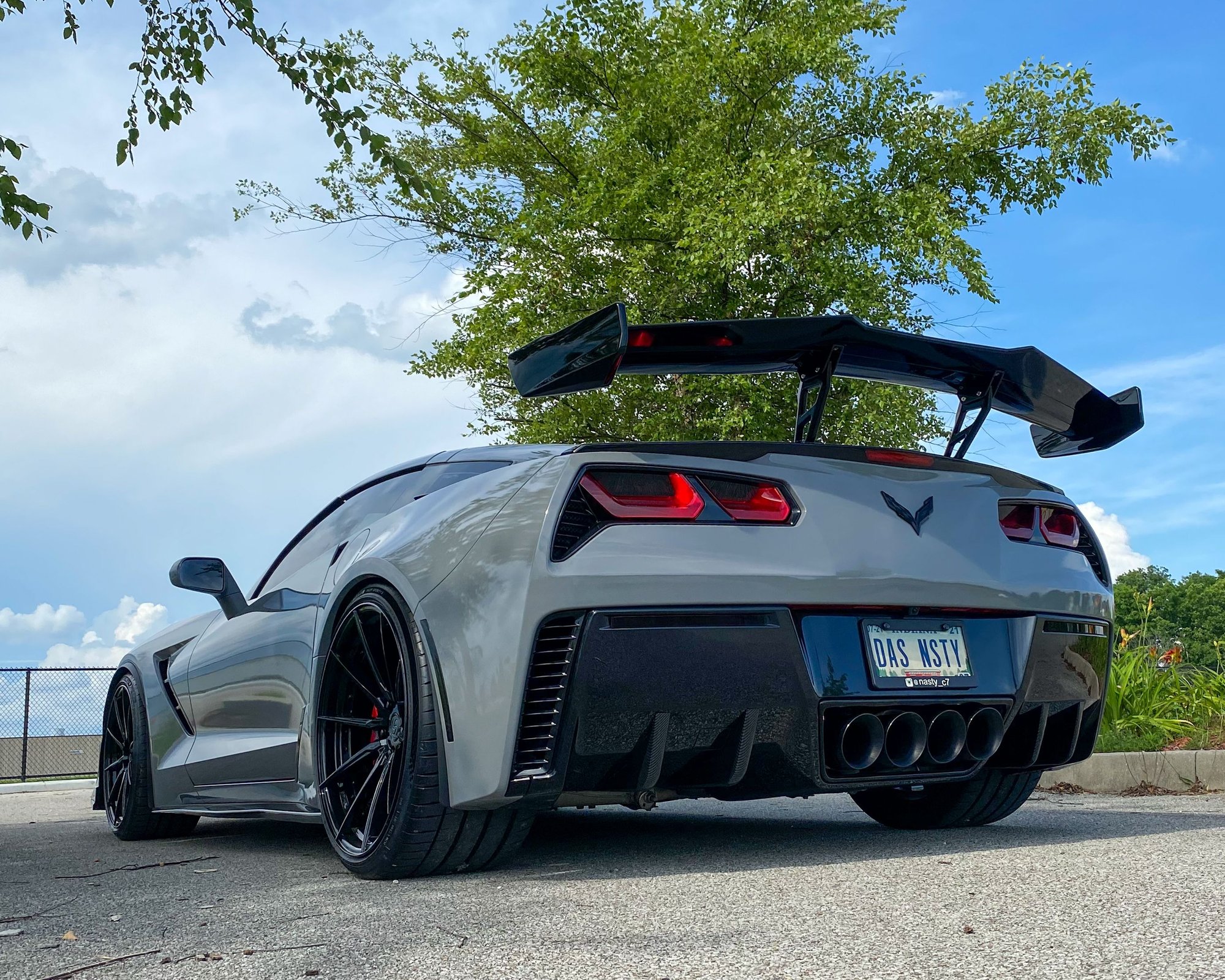Floppy Aftermarket ZR1 Wing - CorvetteForum - Chevrolet Corvette Forum ...