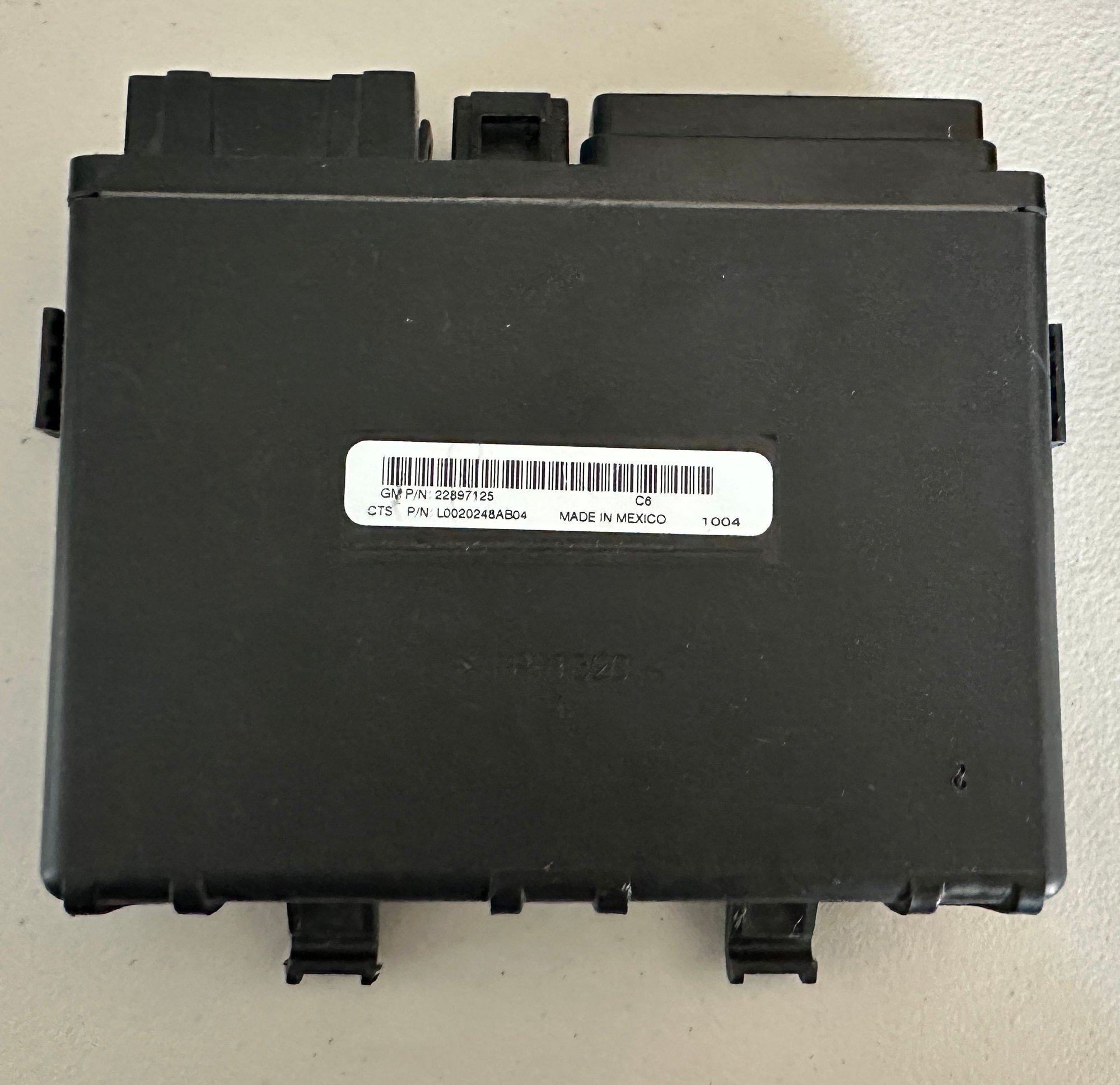 FS (For Sale) C6 Driver Seat Adjuster Memory Module - GM (22897125 ...