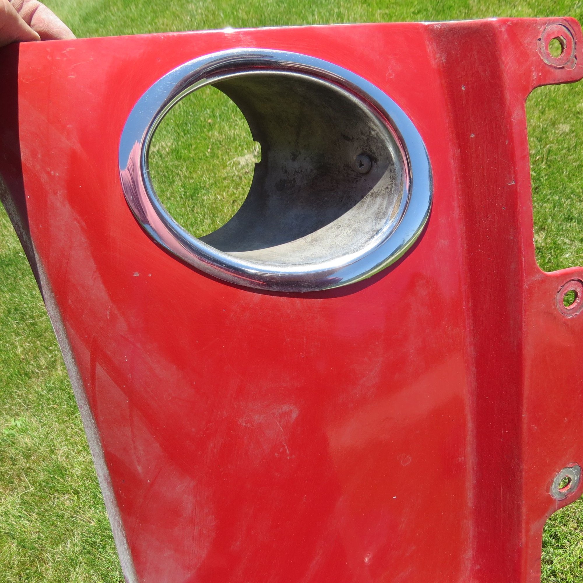 FS (For Sale) 64-65 rear exhaust panel with bezels for under car ...