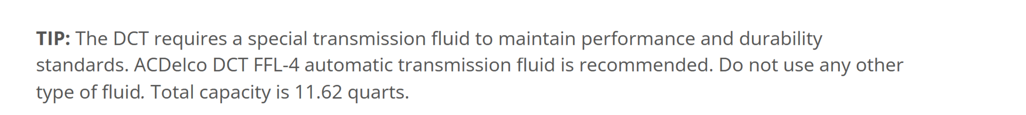 DCT Fluid - Page 2 - CorvetteForum - Chevrolet Corvette Forum Discussion