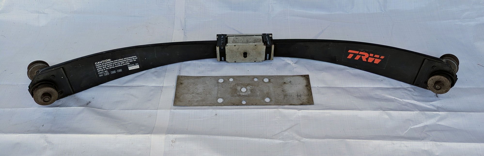 FS (For Sale) 63 - 82 TRW composite rear spring New 315lb rate ...