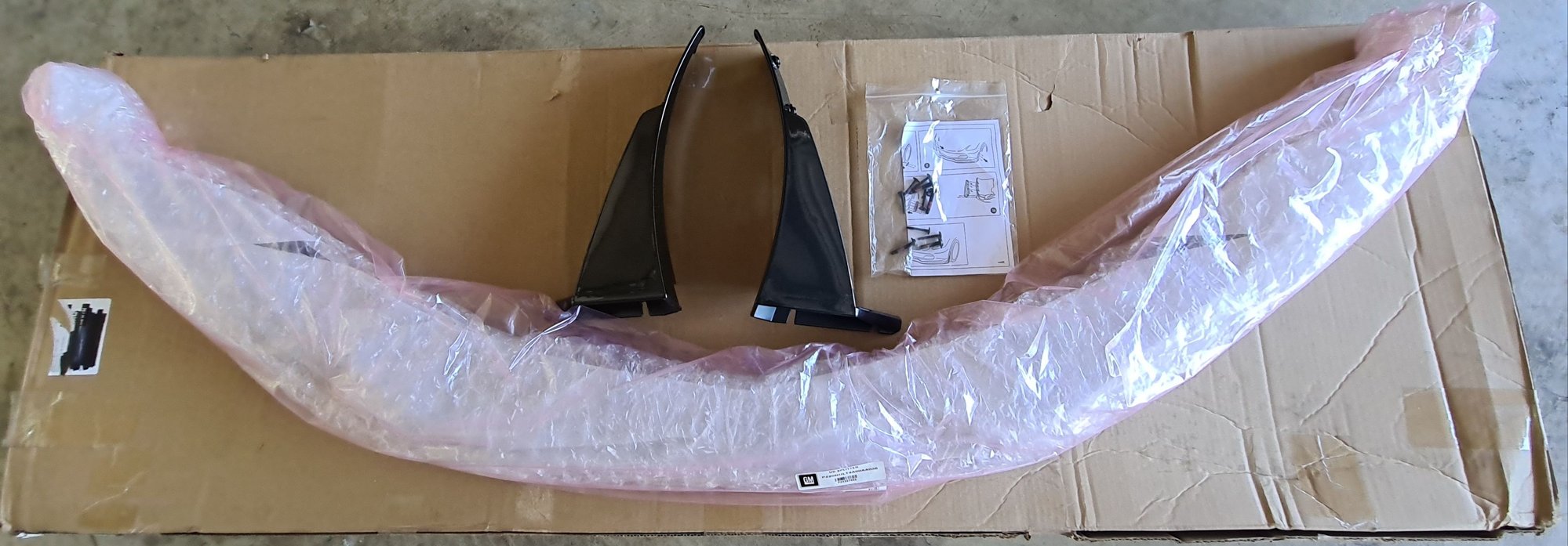 FS (For Sale) GM front spoiler stage 2/3 splitter (23347403, 23184895 ...