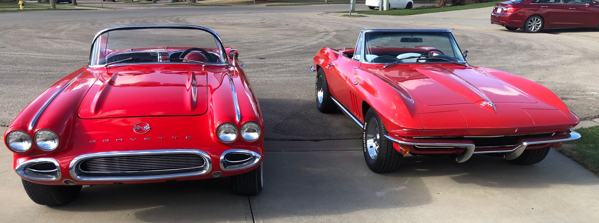 WTB (Want To Buy) 62 convertible top and frame - CorvetteForum ...
