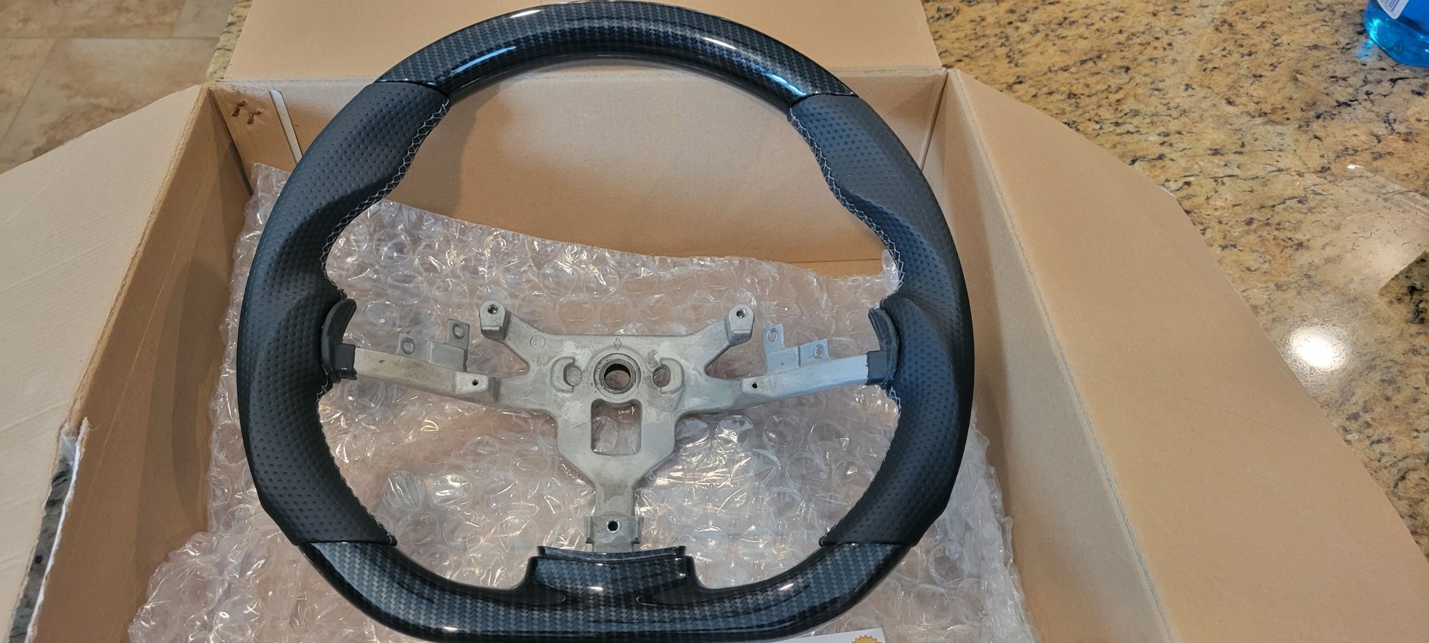 FS (For Sale) C6 REVESOL HYDRO DIP Carbon Fiber Steering Wheel ...