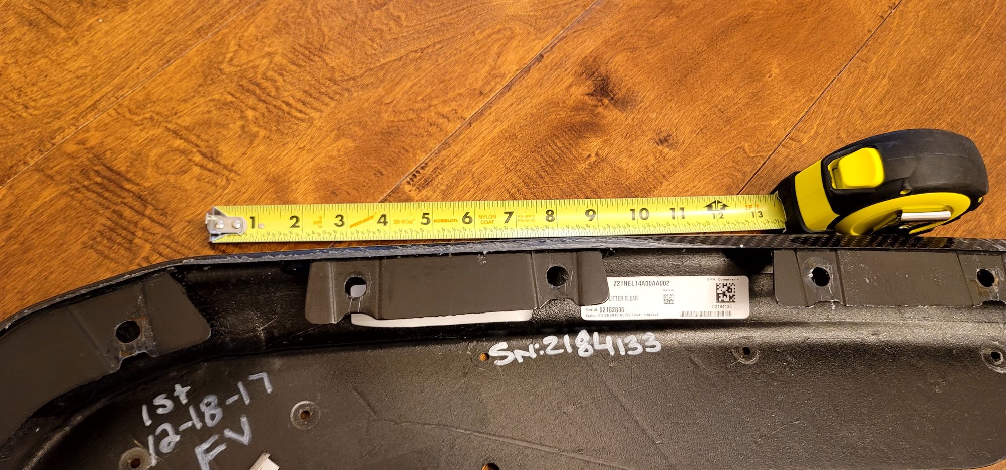 FS (For Sale) C7 Carbon Fiber Front Splitter, Preowned - CorvetteForum ...