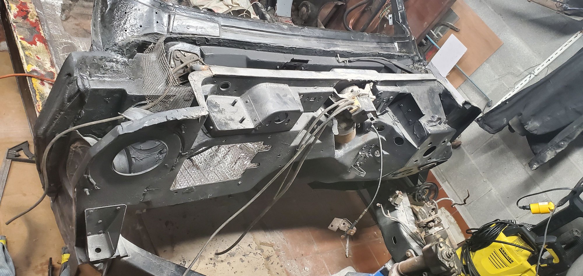 1972 corvette fiberglass firewall - CorvetteForum - Chevrolet Corvette ...