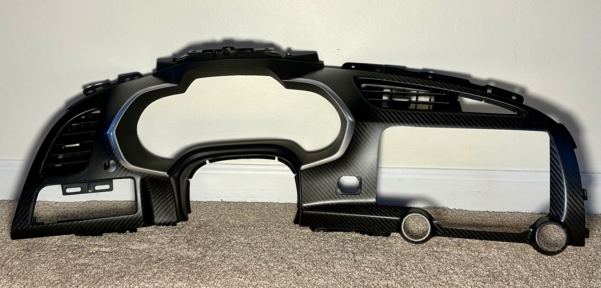 FS (For Sale) C7 OEM Matte Carbon Fiber Dash Panel | $700 Shipped ...
