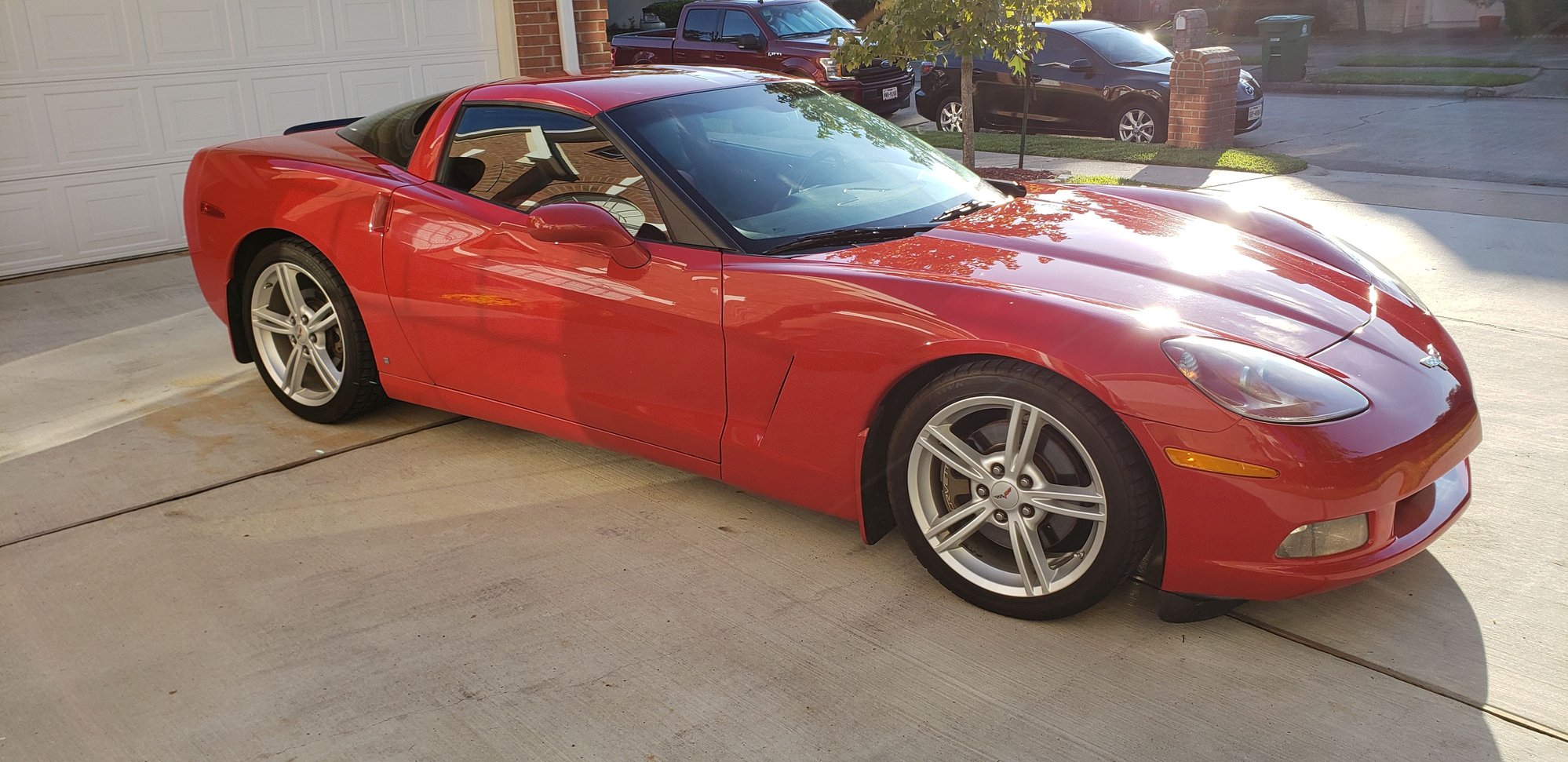FS (For Sale) 2008 C6, 2LT + NPP, 6-speed, Victory Red, Houston, TX ...