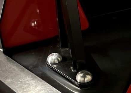 Billet Aluminum Engine Trunk Hinge Bolt Covers For C8 Corvette ...