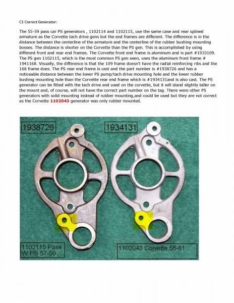 C1 delco remy generator 1102115 -- watts rating? - CorvetteForum ...