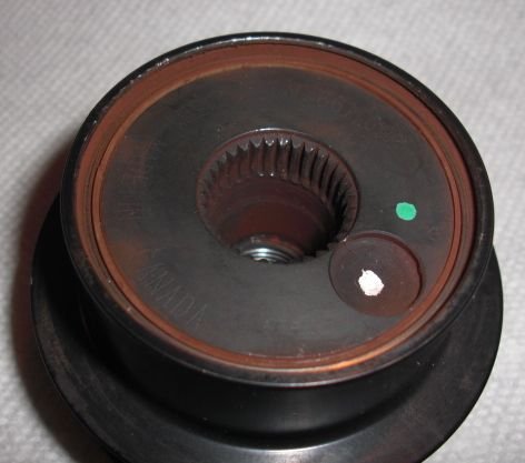 Alternator Decoupler Pulley a.k.a. Overrunning Alternator Decoupler ...