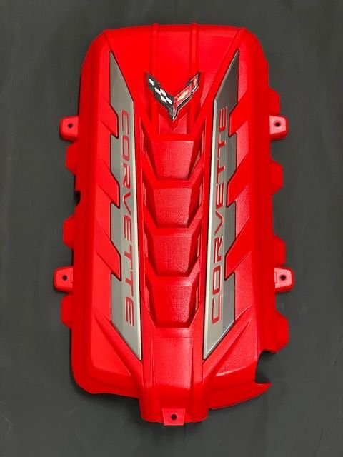 FS (For Sale) C8 torch red engine cover - CorvetteForum - Chevrolet ...