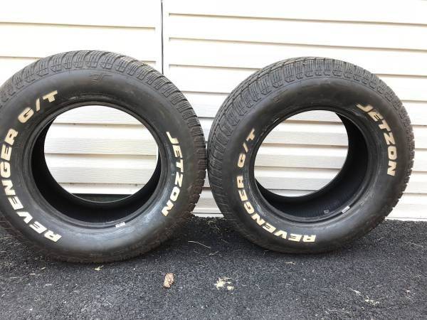 FS (For Sale) Pair of Jetzon Revenger GT tires P255/60 R15 ...