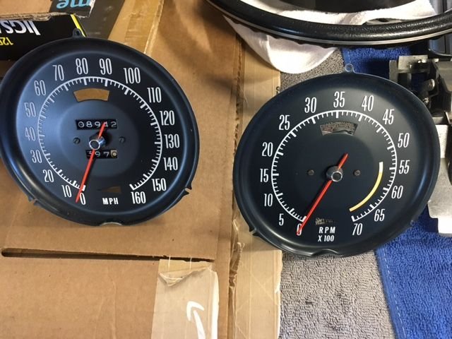 FS (For Sale) ‘73 Original Speedometer and Tachometer - CorvetteForum ...