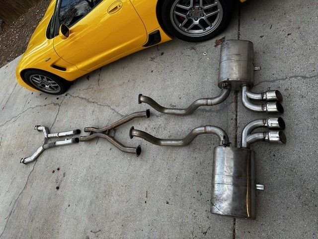 FS (For Sale) 2001-2004 catless mid-pipe w/ corsa x-pipe and corsa ...