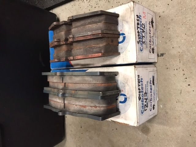 FS (For Sale) Carbotech XP24 and XP20 brake pads for Stoptech ST60 and ...